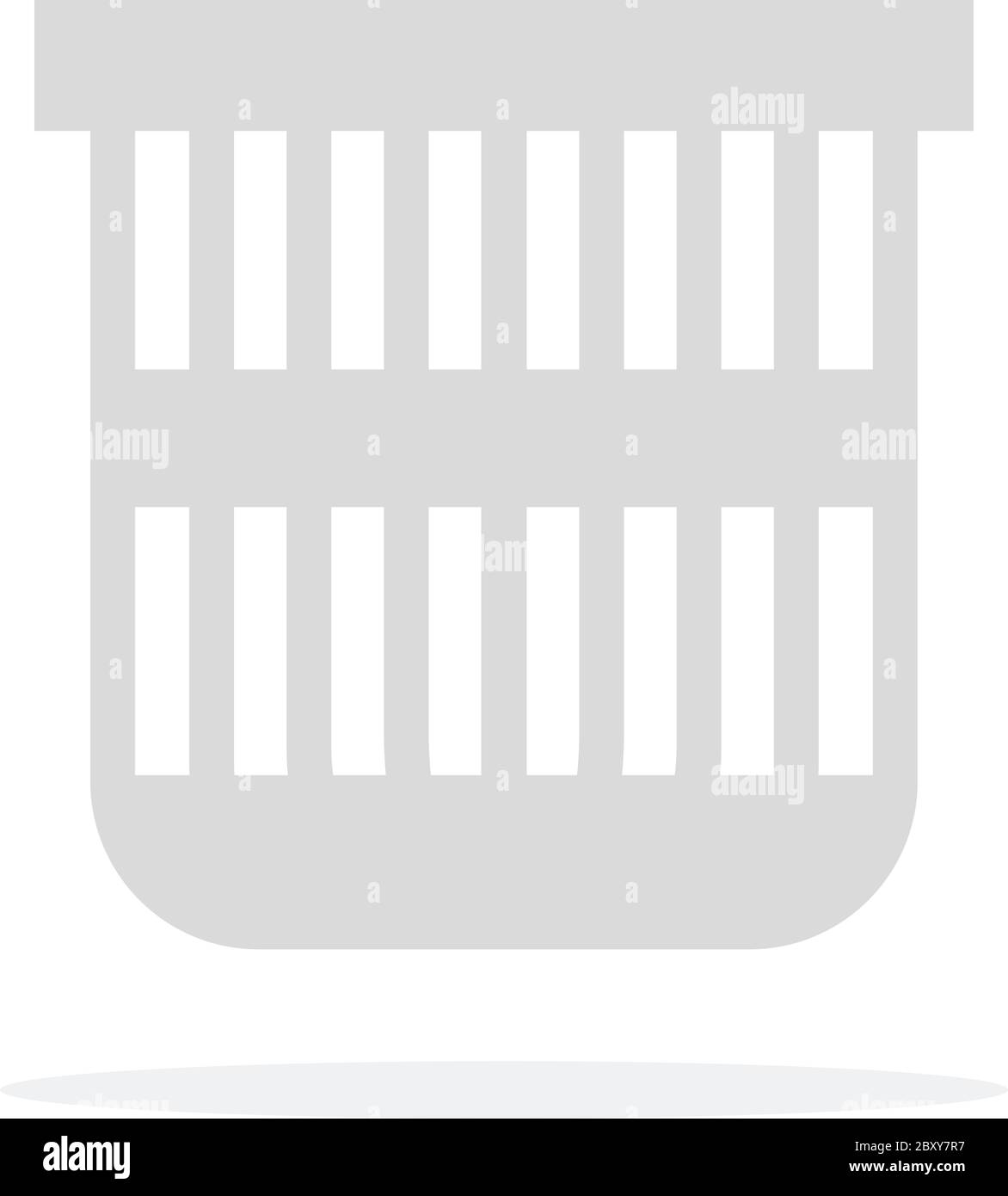 Trashcan Paper vector flat isolated Stock Vector Image & Art - Alamy