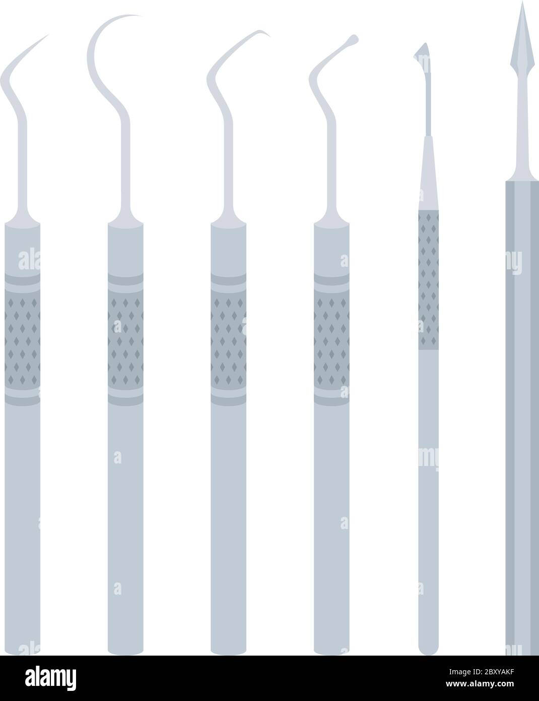 Dental probes Stock Vector Images - Alamy
