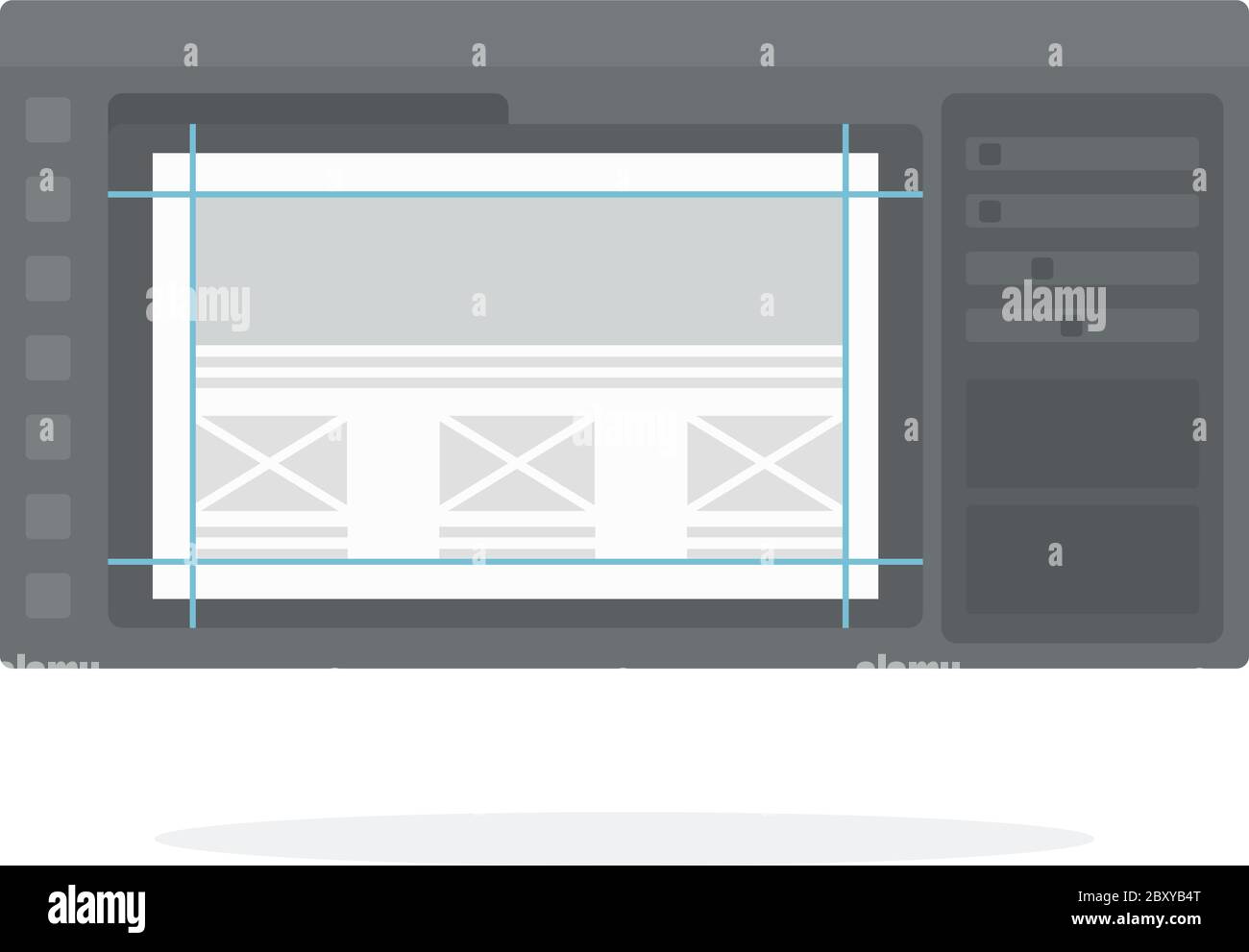 Interface vector flat isolated Stock Vector Image & Art - Alamy