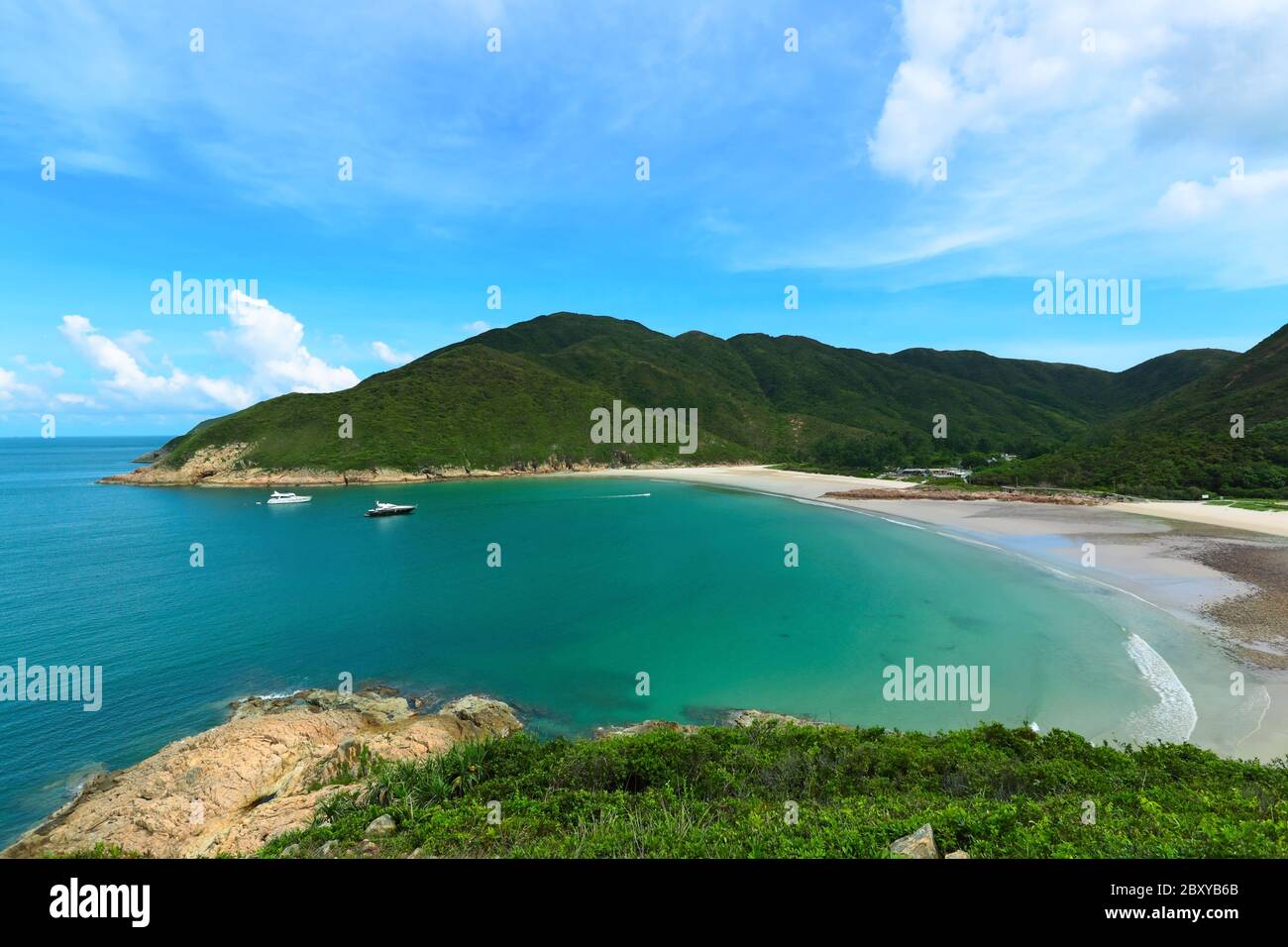 Sai Wan beach in Hong Kong Stock Photo - Alamy