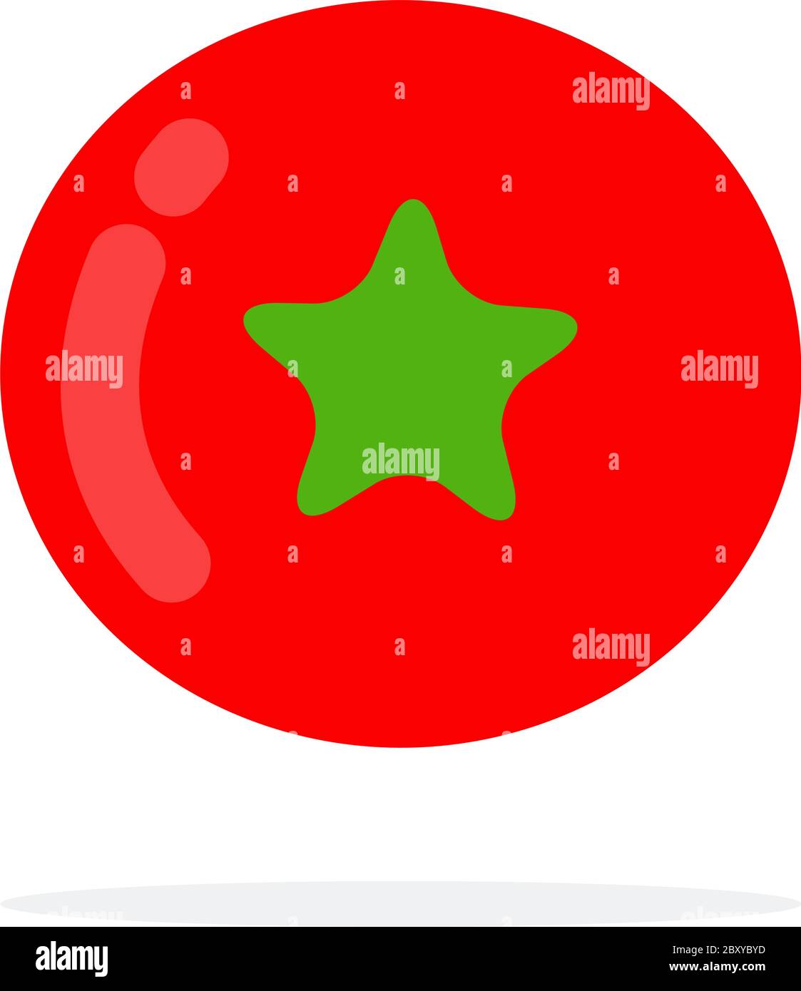 Top view single ripe Stock Vector Images - Alamy