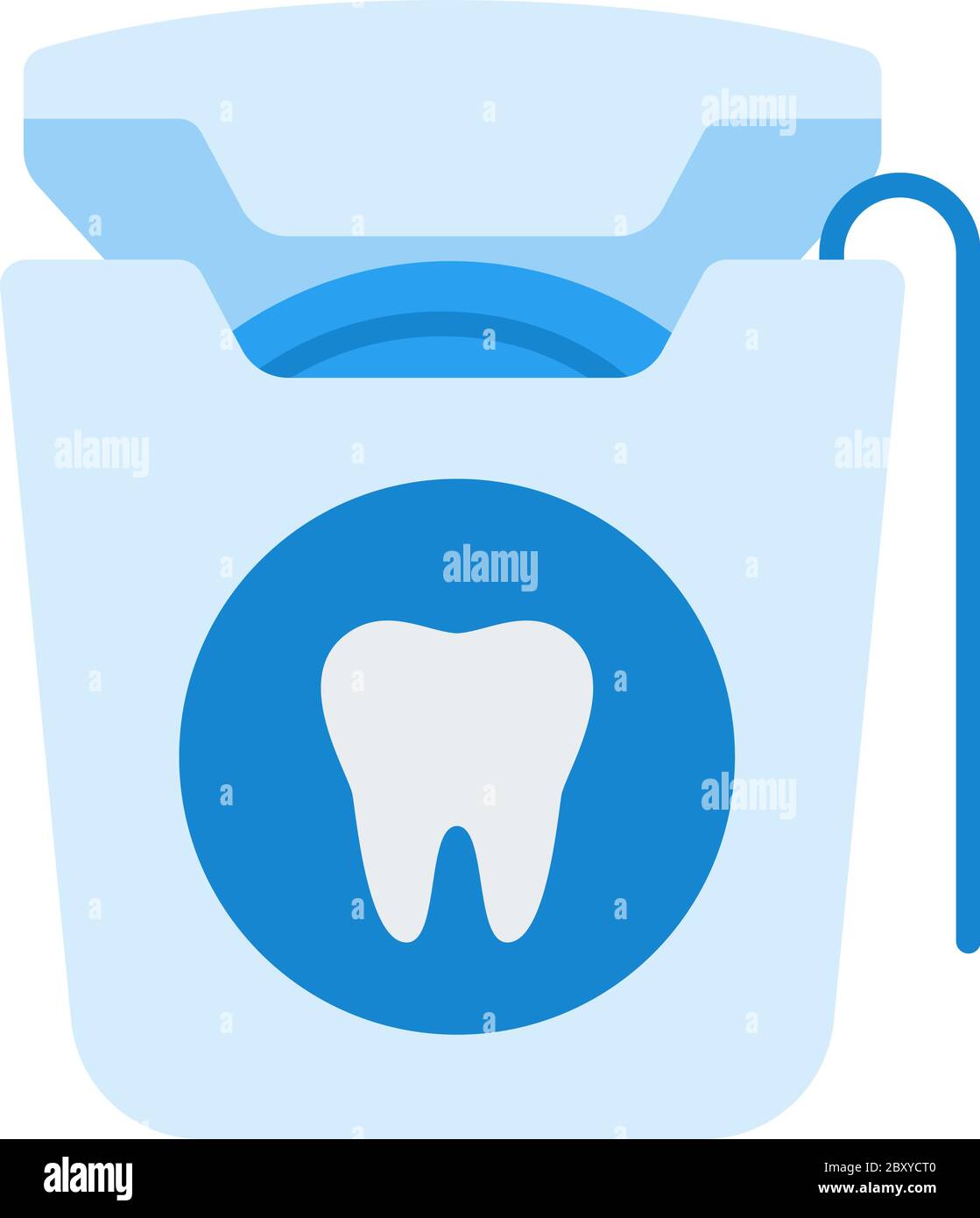 Sensitive teeth illustration Stock Vector Images - Alamy