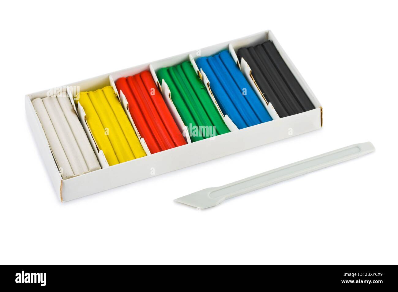 Clay in box Stock Photo - Alamy