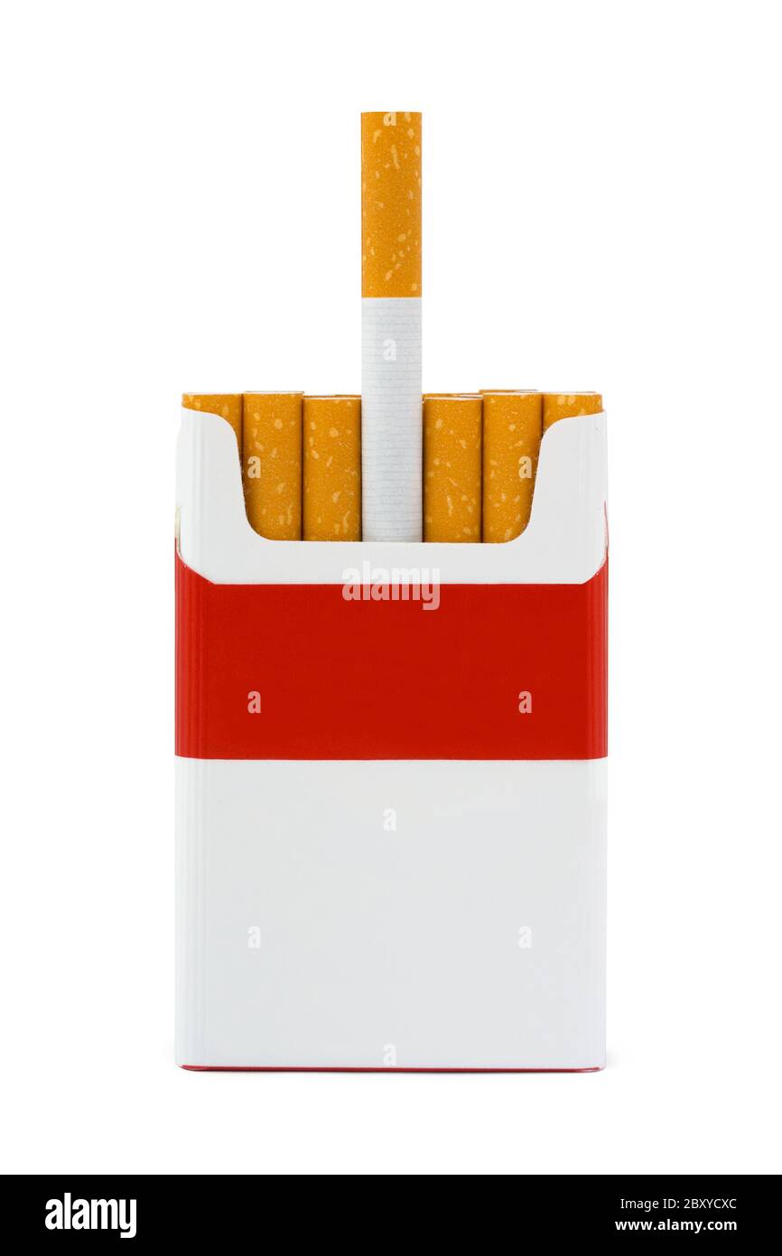 Pack of cigarettes Stock Photo - Alamy