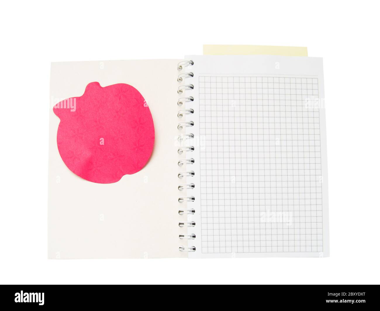 Blank ruled page Cut Out Stock Images & Pictures - Alamy