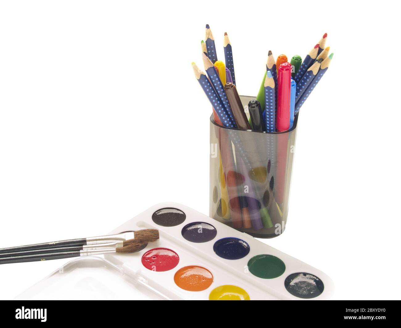 Colours and painting Cut Out Stock Images & Pictures - Alamy
