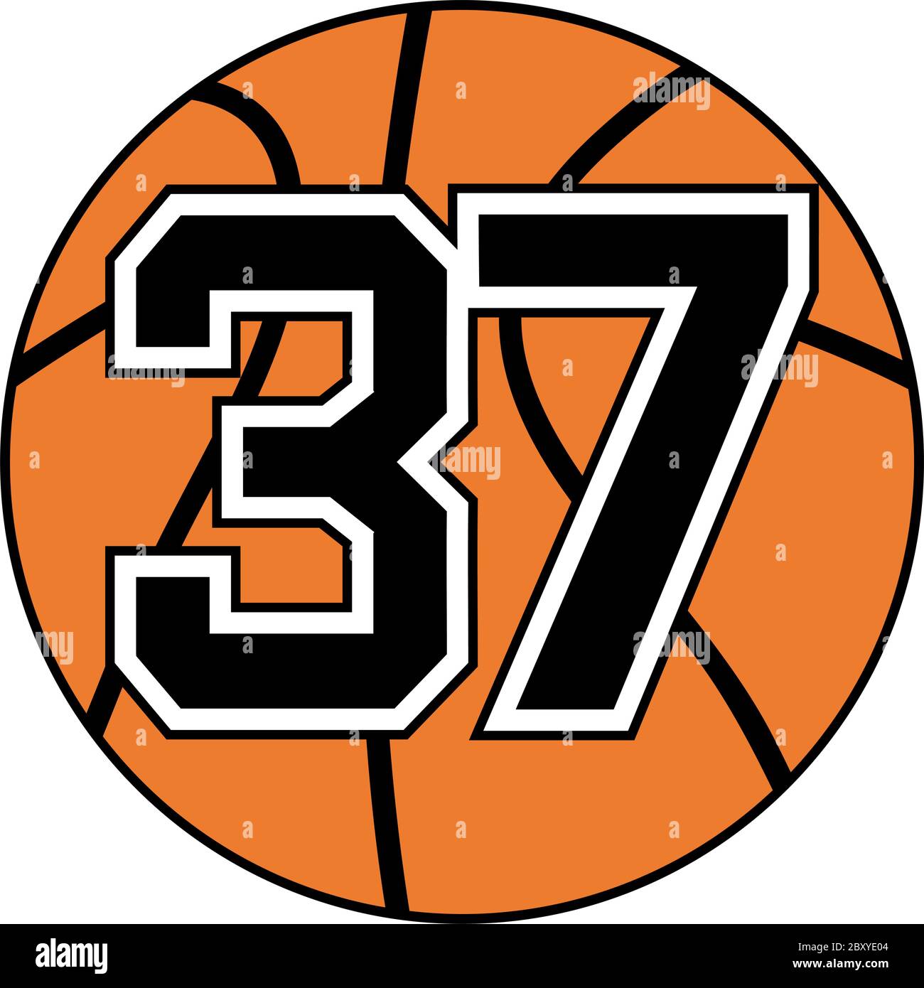 Number 37 Stock Vector Images - Alamy