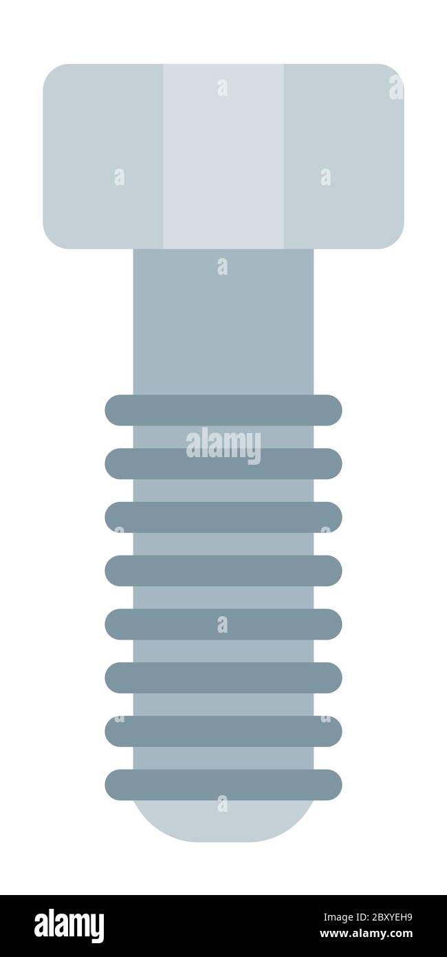 Hex fastener Stock Vector Images - Alamy