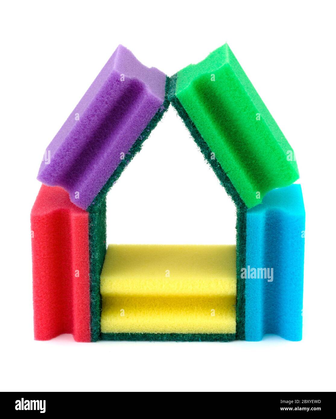 House made of sponges Stock Photo - Alamy