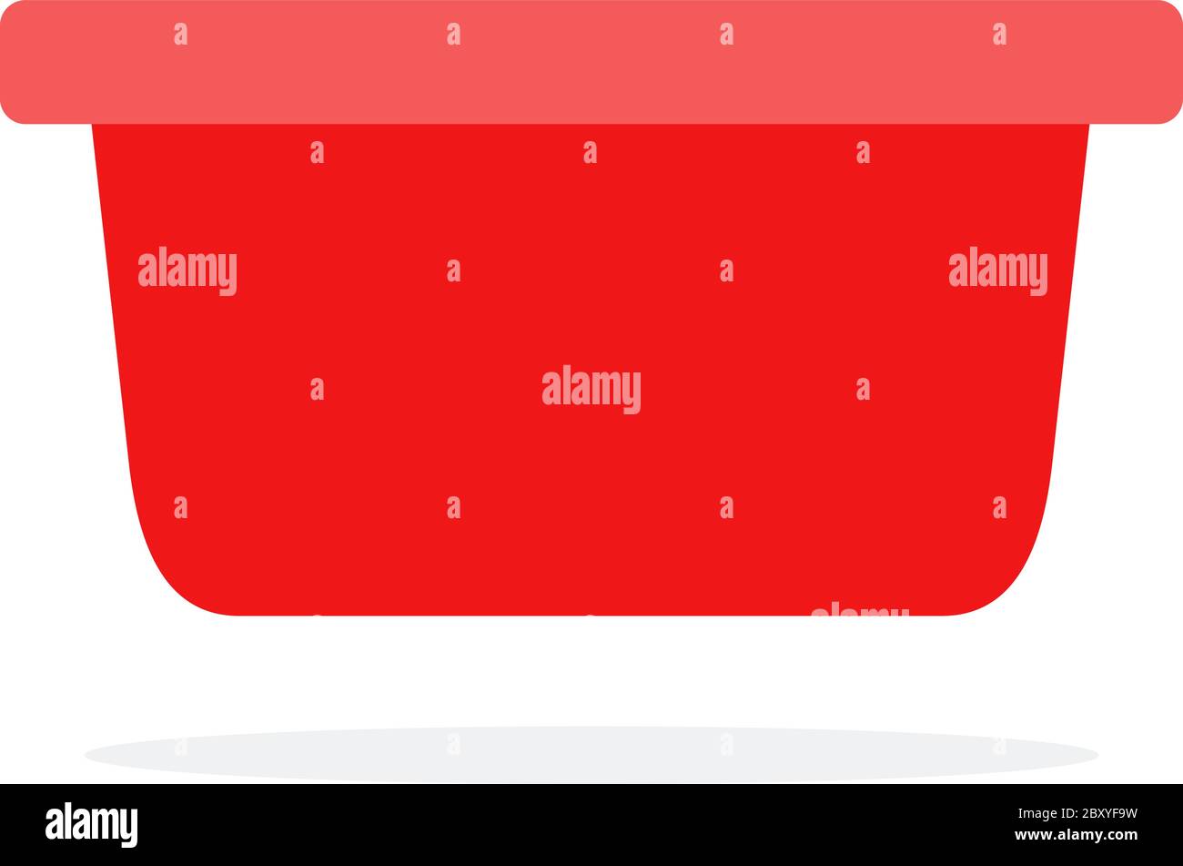 Meal in plastic container Stock Vector Images - Alamy