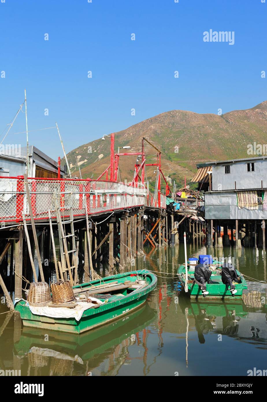 Tai O fishing village in Hong Kong Stock Photo - Alamy