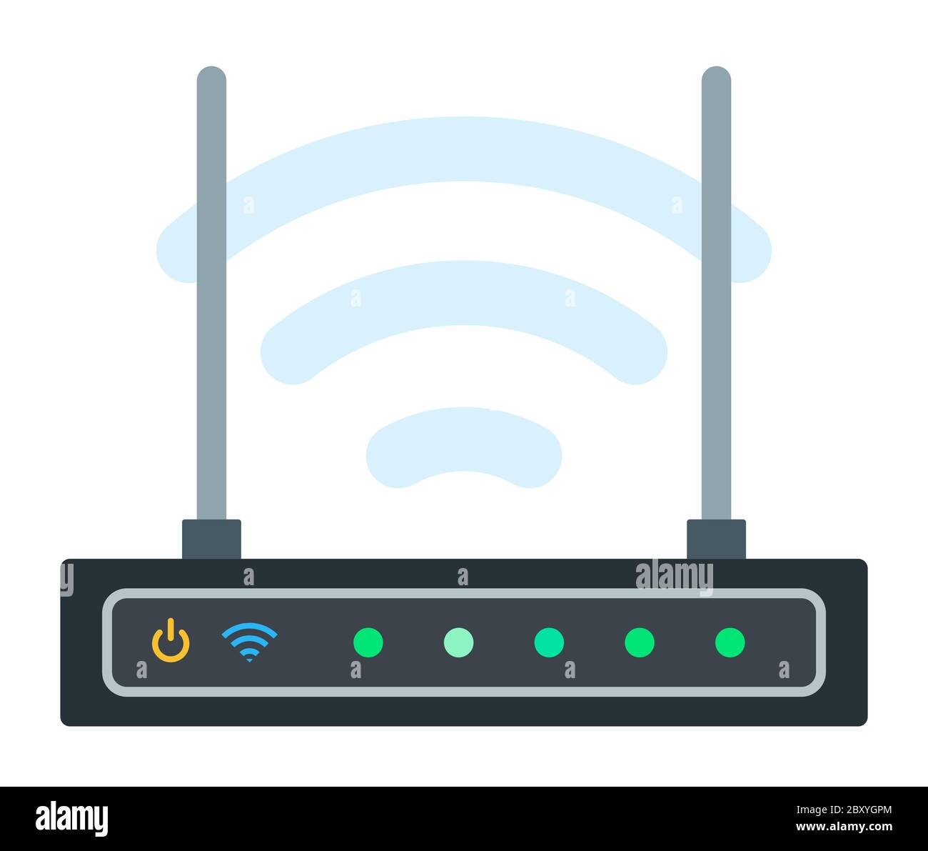 Controlling information technology Stock Vector Images - Alamy