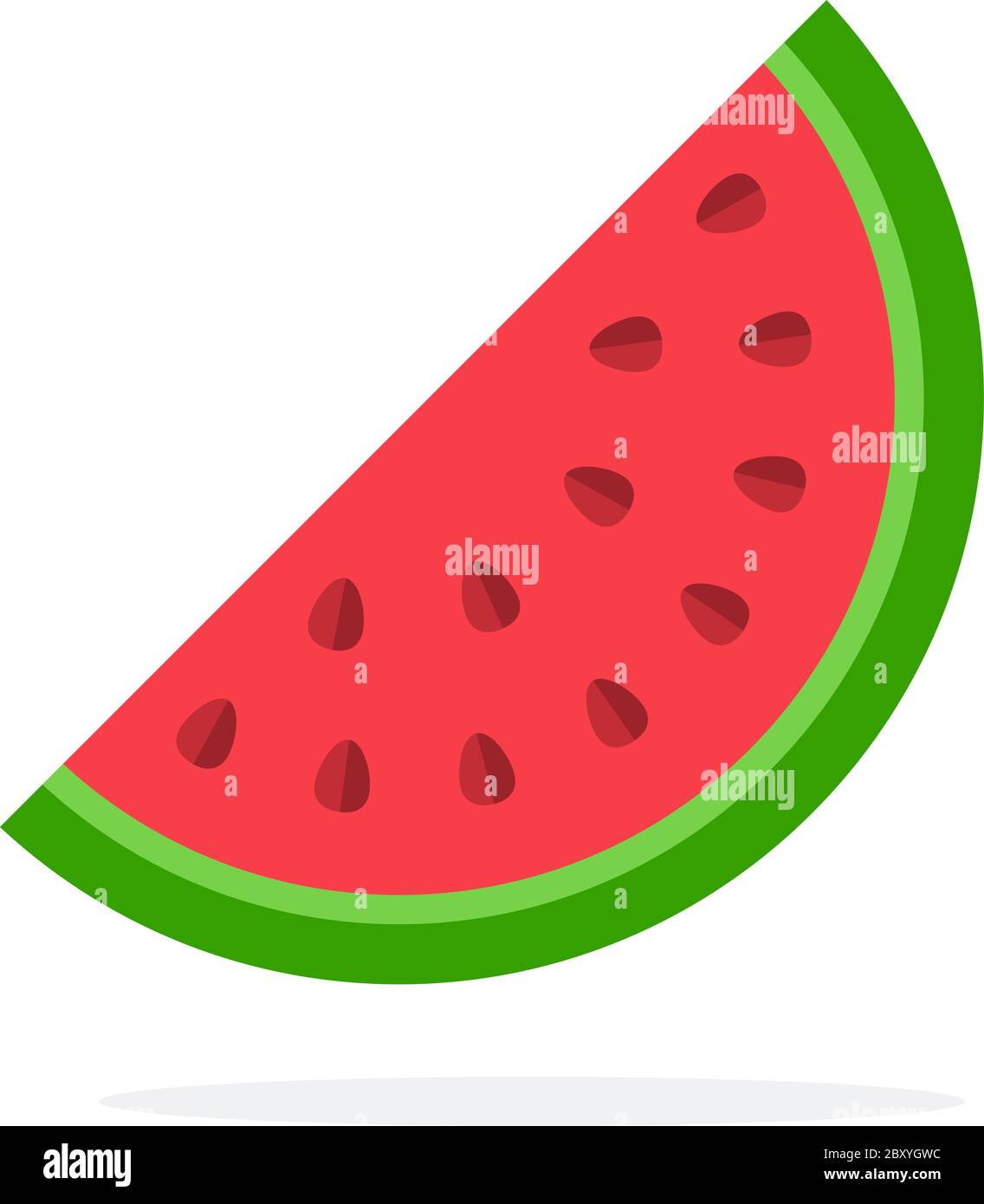 Ripe fruits watermelon melon Stock Vector Images - Alamy