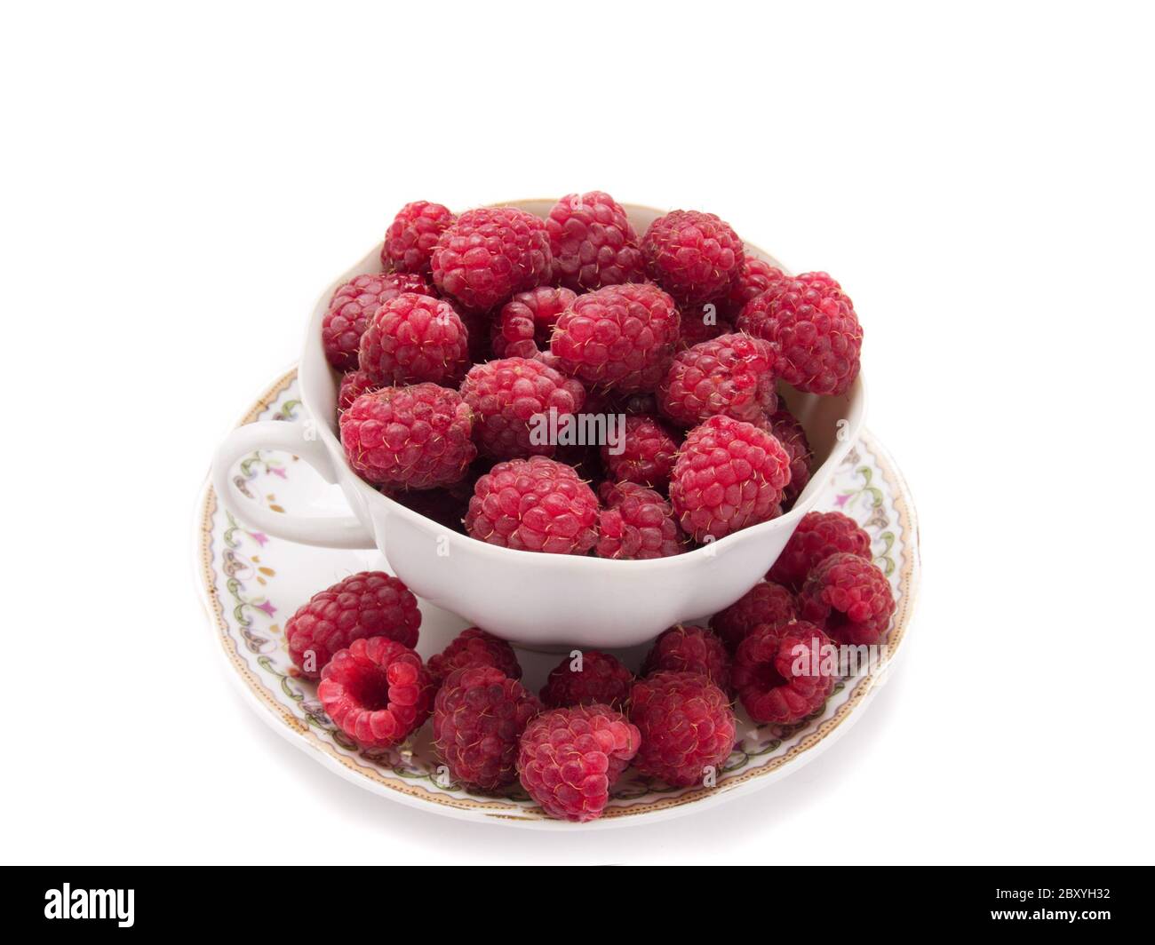 Red garden strawberry raspberry Cut Out Stock Images & Pictures - Alamy