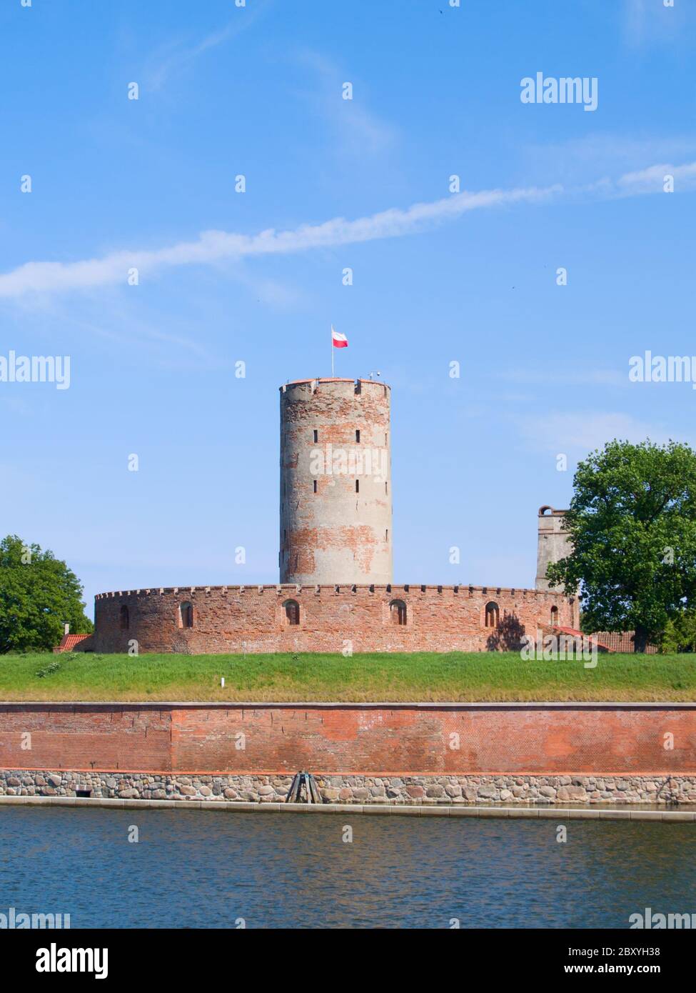 old polish fortress Stock Photo - Alamy