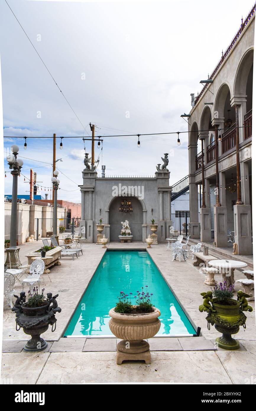 Turquoise Museum in downtown Albuquerque, New Mexico Stock Photo - Alamy