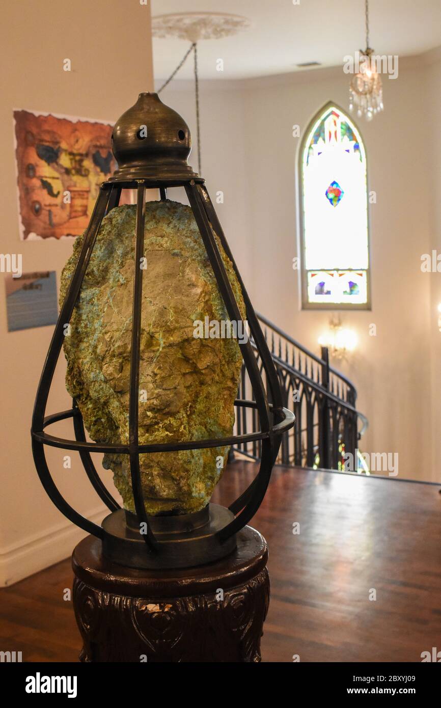 Turquoise Museum in downtown Albuquerque, New Mexico Stock Photo - Alamy