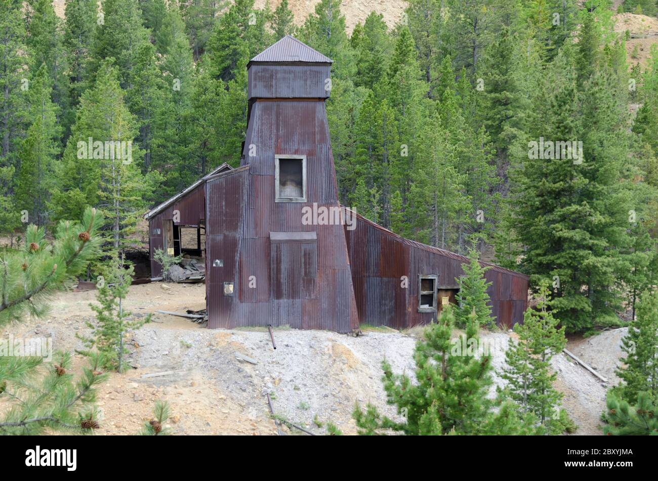 Tailings ghost town hi-res stock photography and images - Alamy