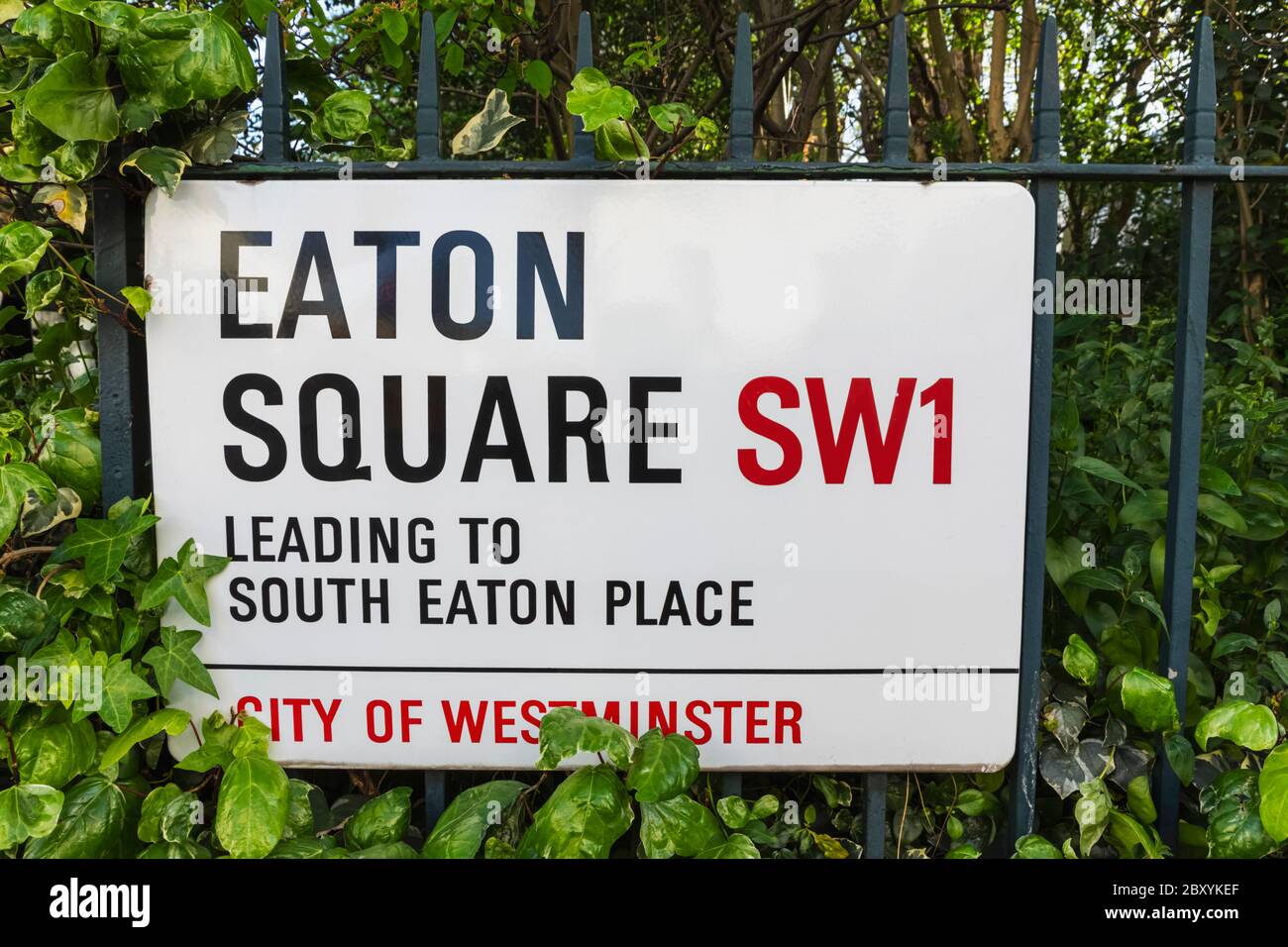 England, London, Westminster, Kensington and Chelsea, Belgravia, Eaton ...