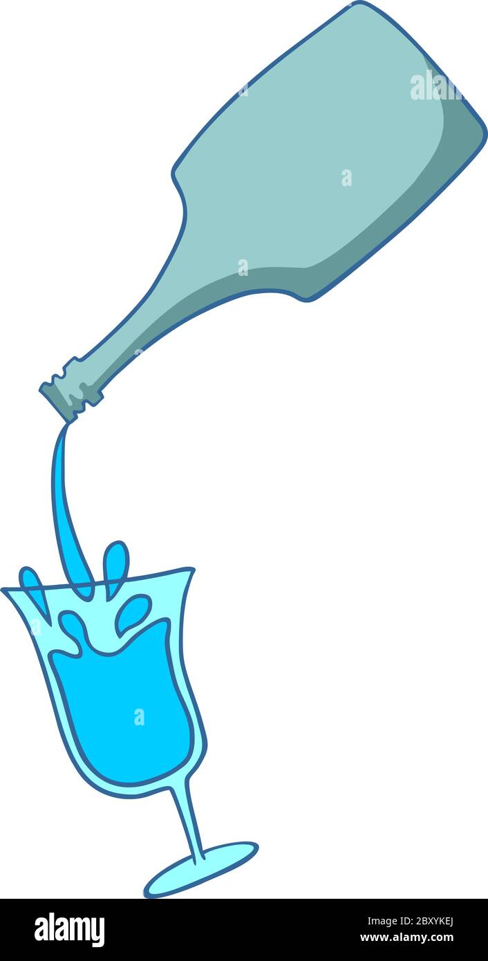 Bottled water vector vectors hi-res stock photography and images - Alamy