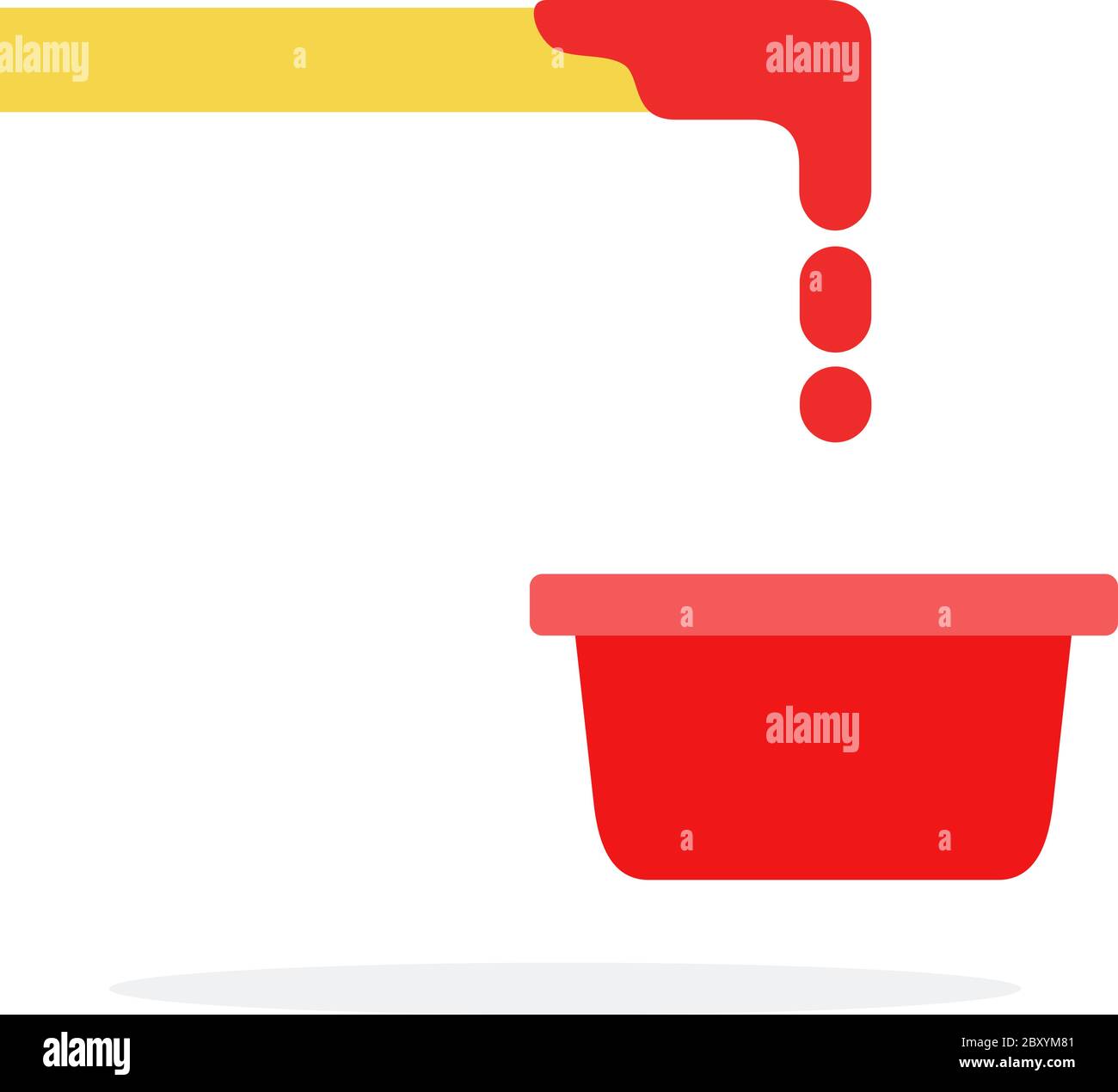 Ketchup strip Cut Out Stock Images & Pictures - Alamy