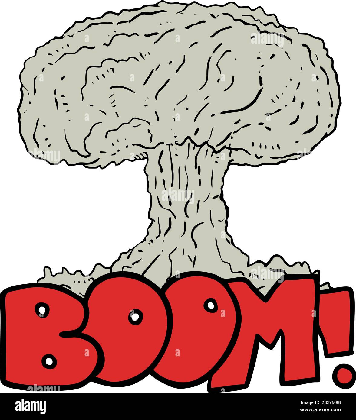 Atomic or fission bomb Stock Vector Images - Alamy