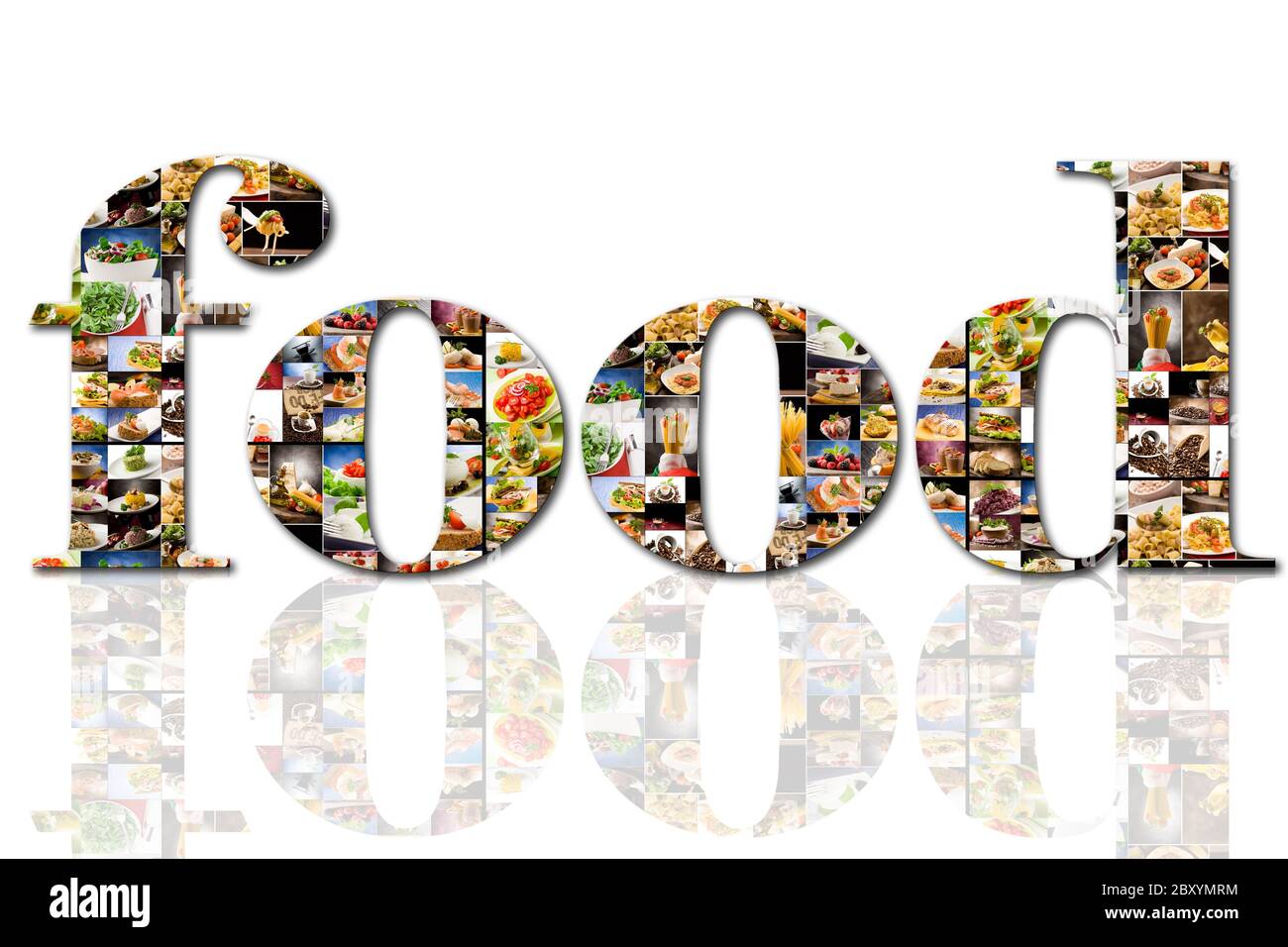 Photo collage and food hi-res stock photography and images - Alamy