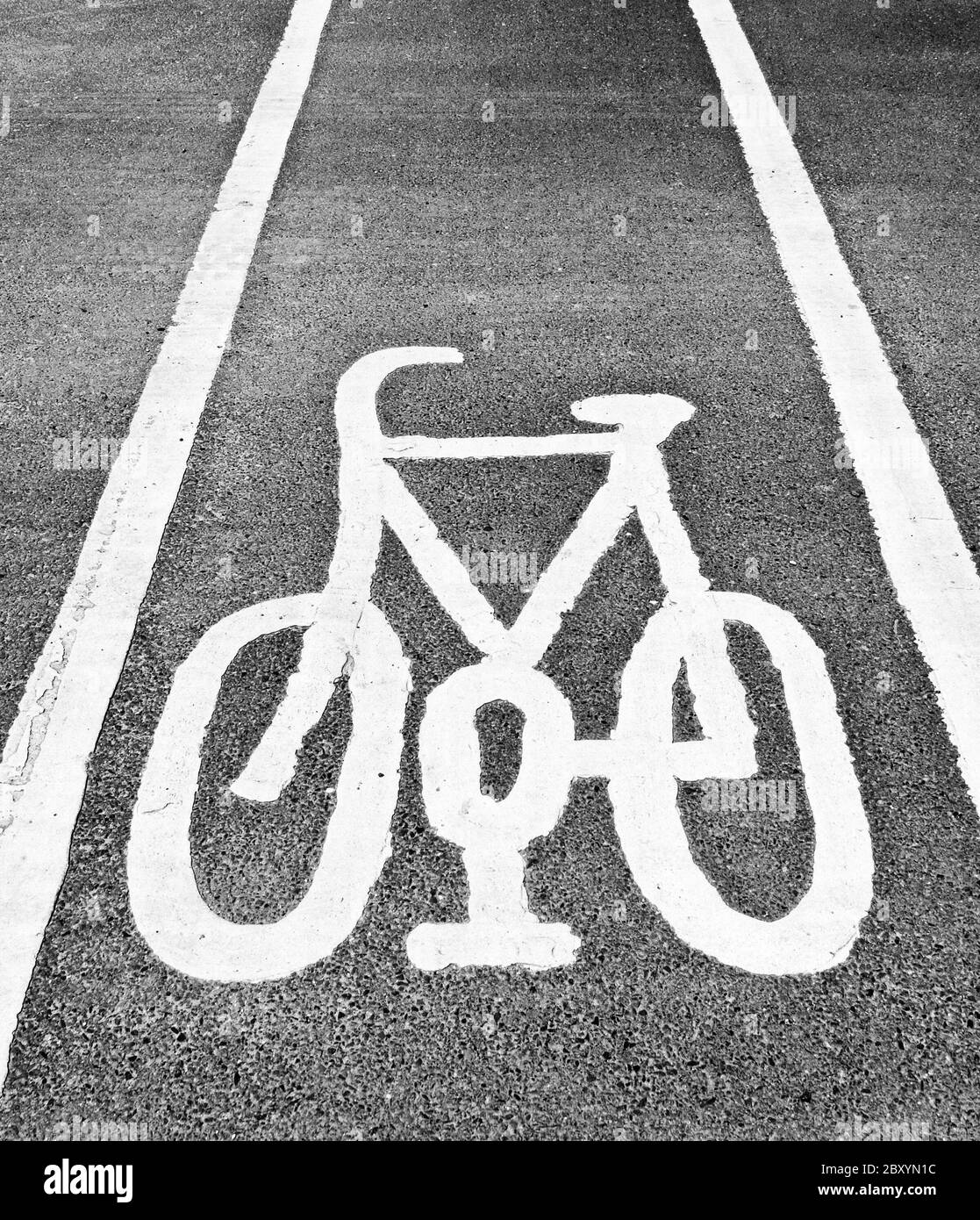 Bycycle sign hi-res stock photography and images - Alamy