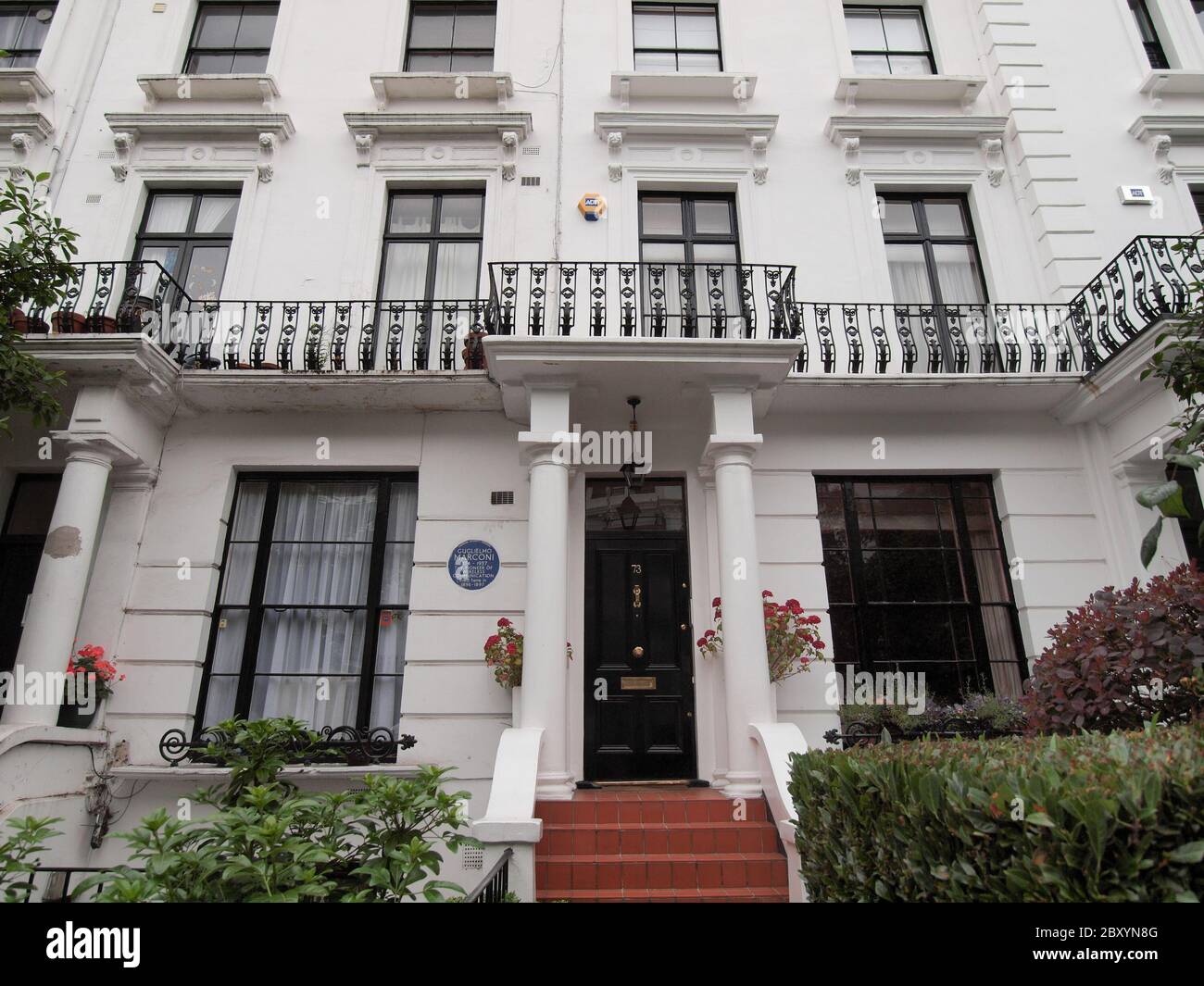 London marconi house hi-res stock photography and images - Alamy