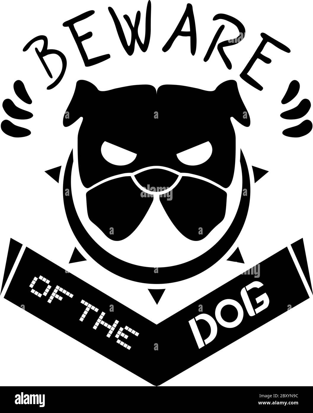 Angry attack dog Stock Vector Images - Alamy