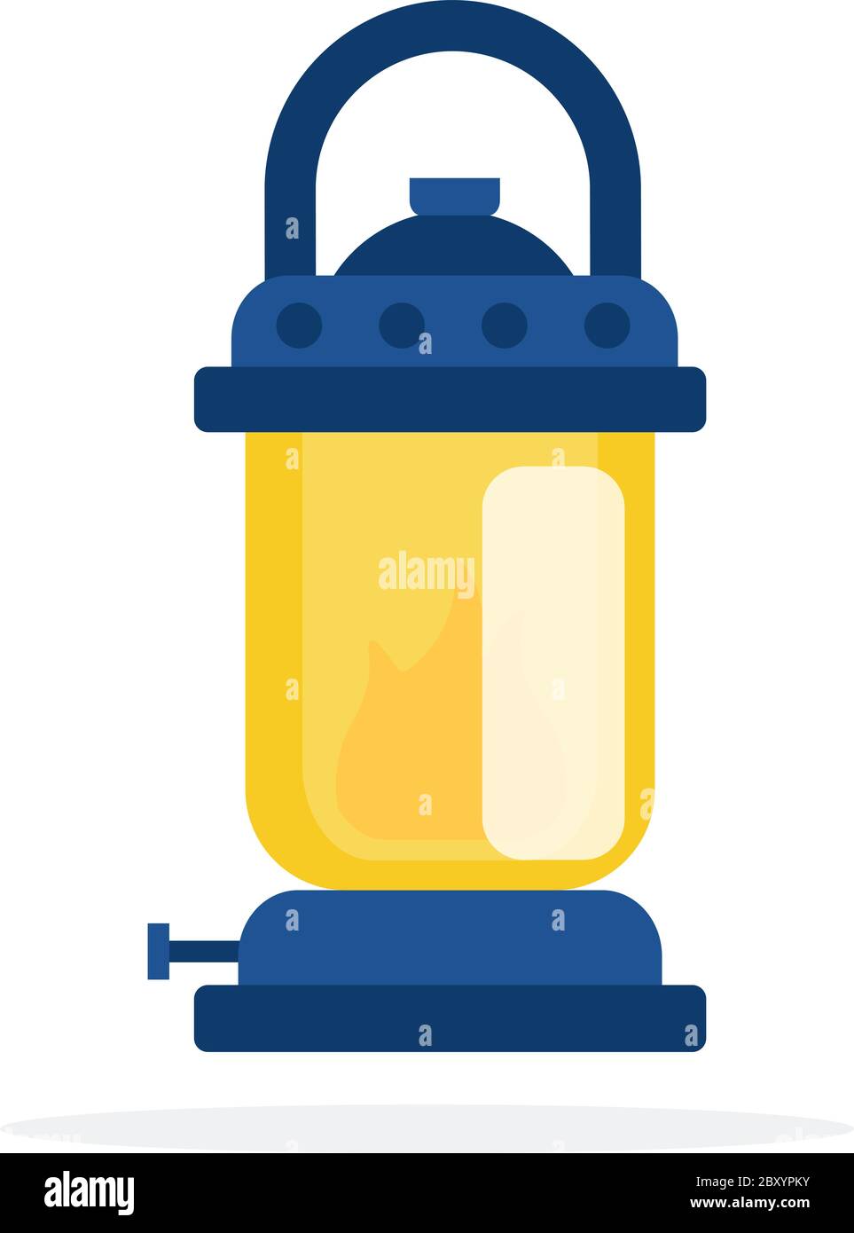 Old gas style lantern Stock Vector Images - Alamy
