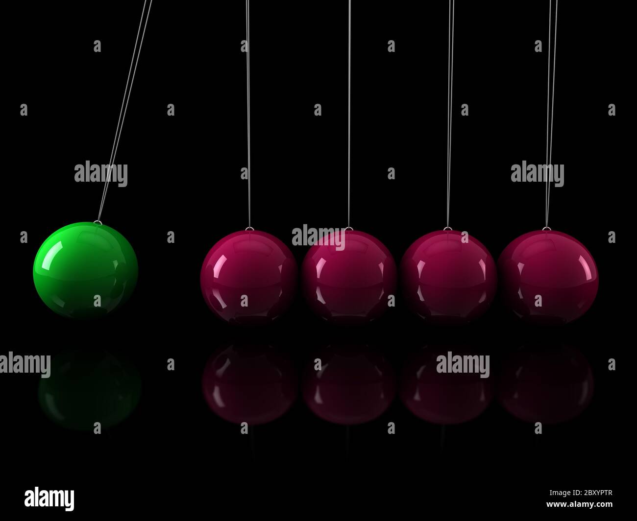 Black white green molecule hi-res stock photography and images - Alamy