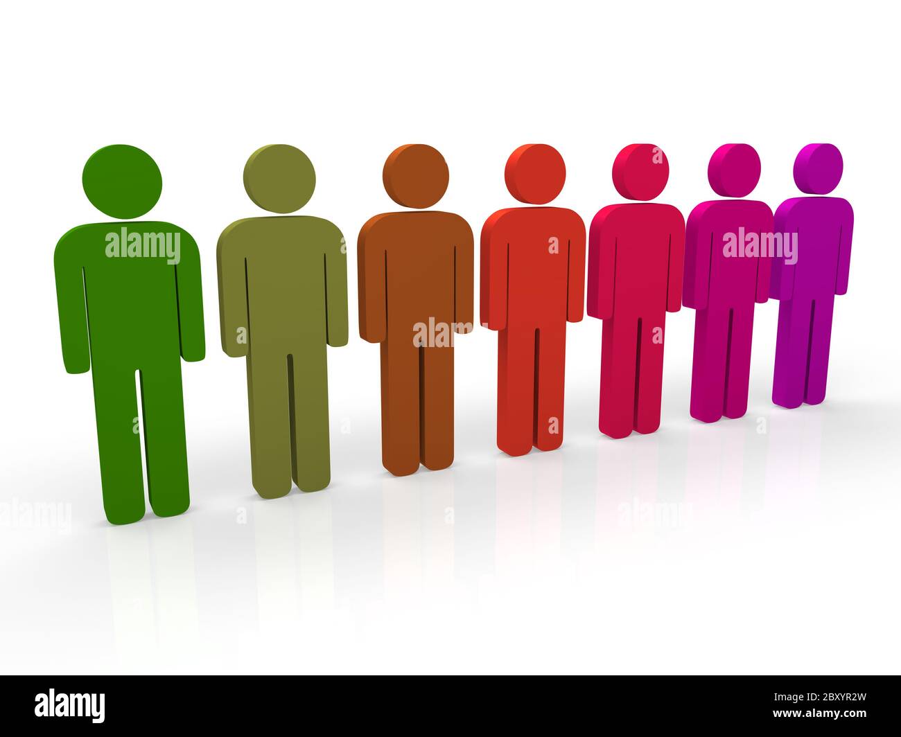 Group people concept 3d hi-res stock photography and images - Alamy