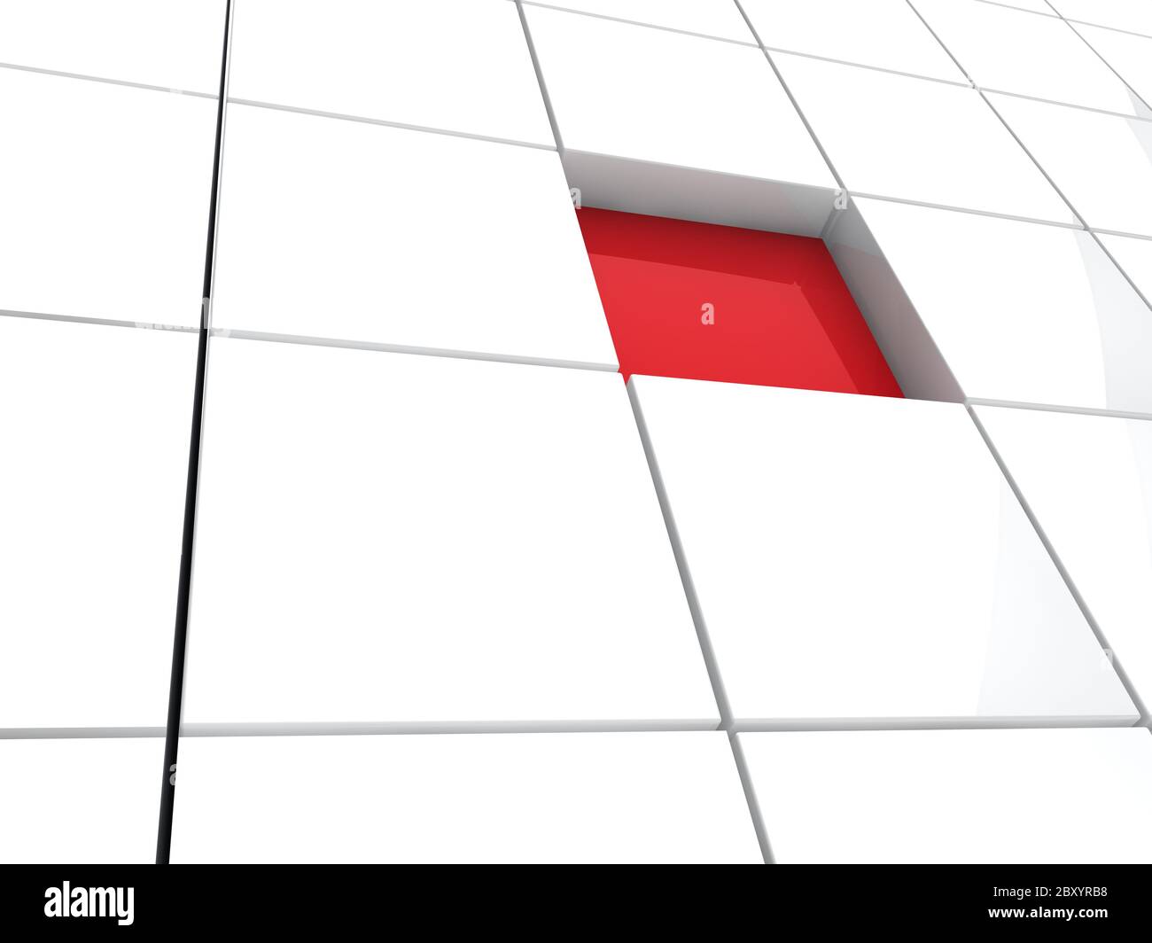 3d block object cube Cut Out Stock Images & Pictures - Alamy