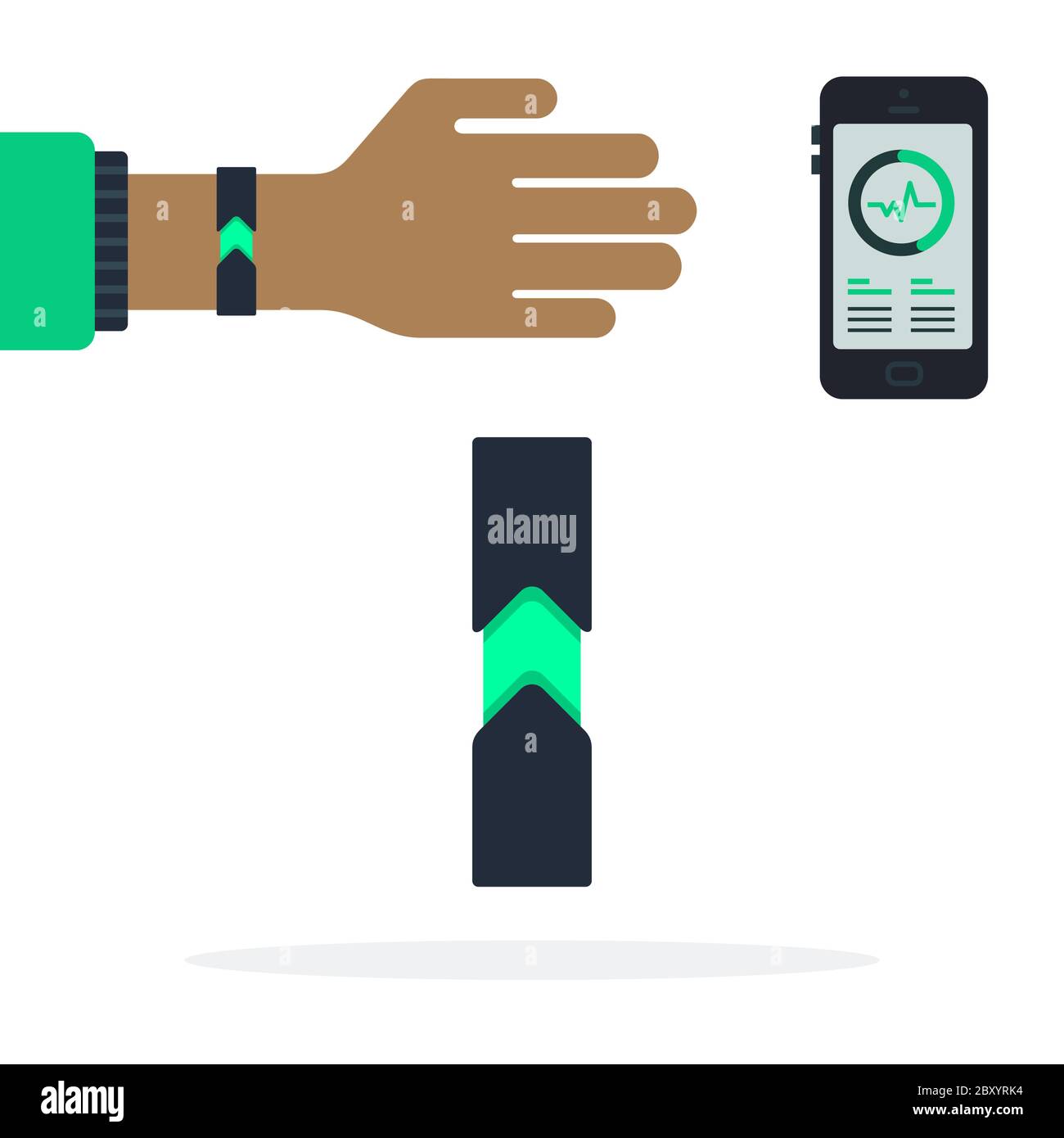 Mans bracelet Stock Vector Images - Alamy