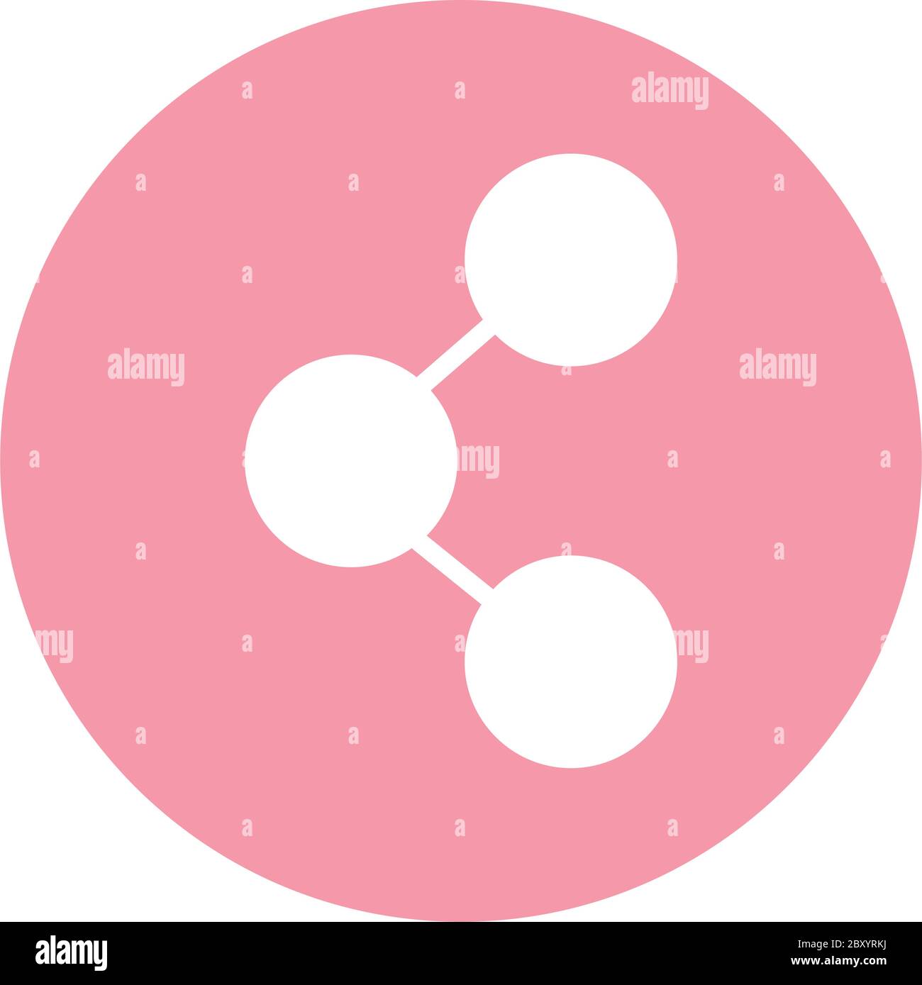 share symbol block style icon vector illustration design Stock Vector ...