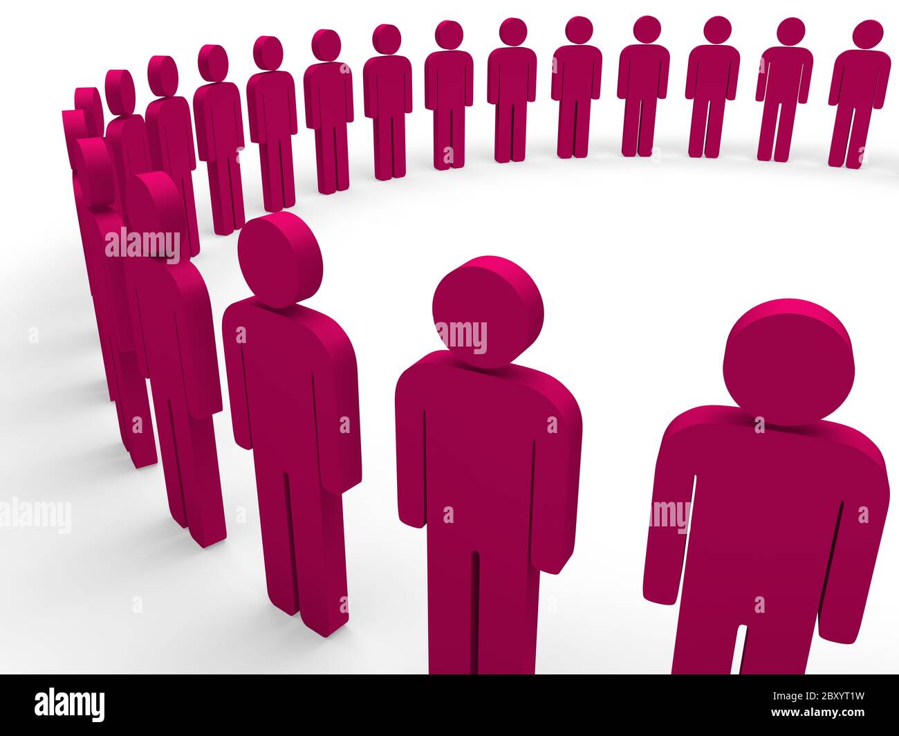 Abstract circle team hi-res stock photography and images - Alamy