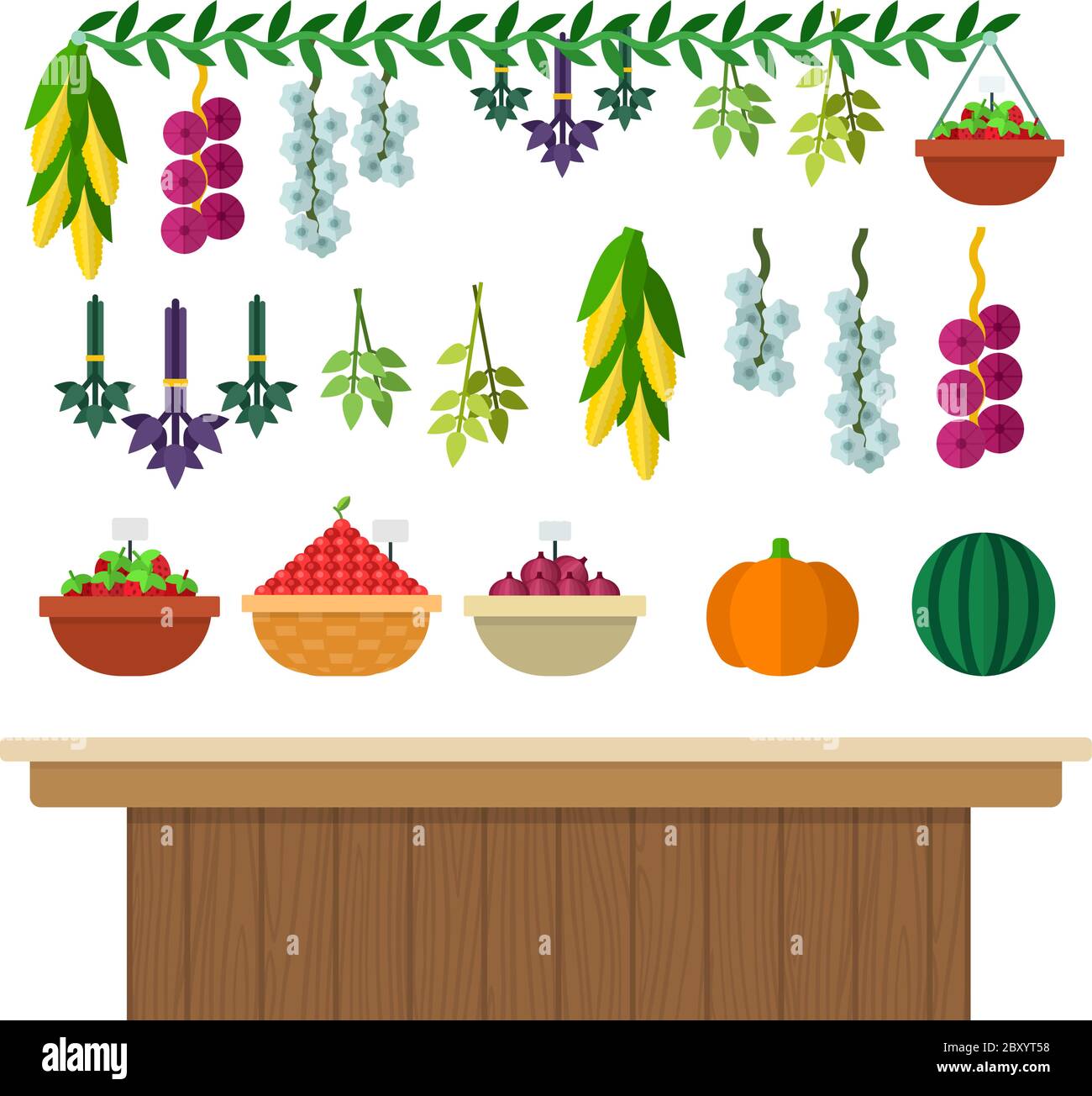 Retail counter top Stock Vector Images - Alamy