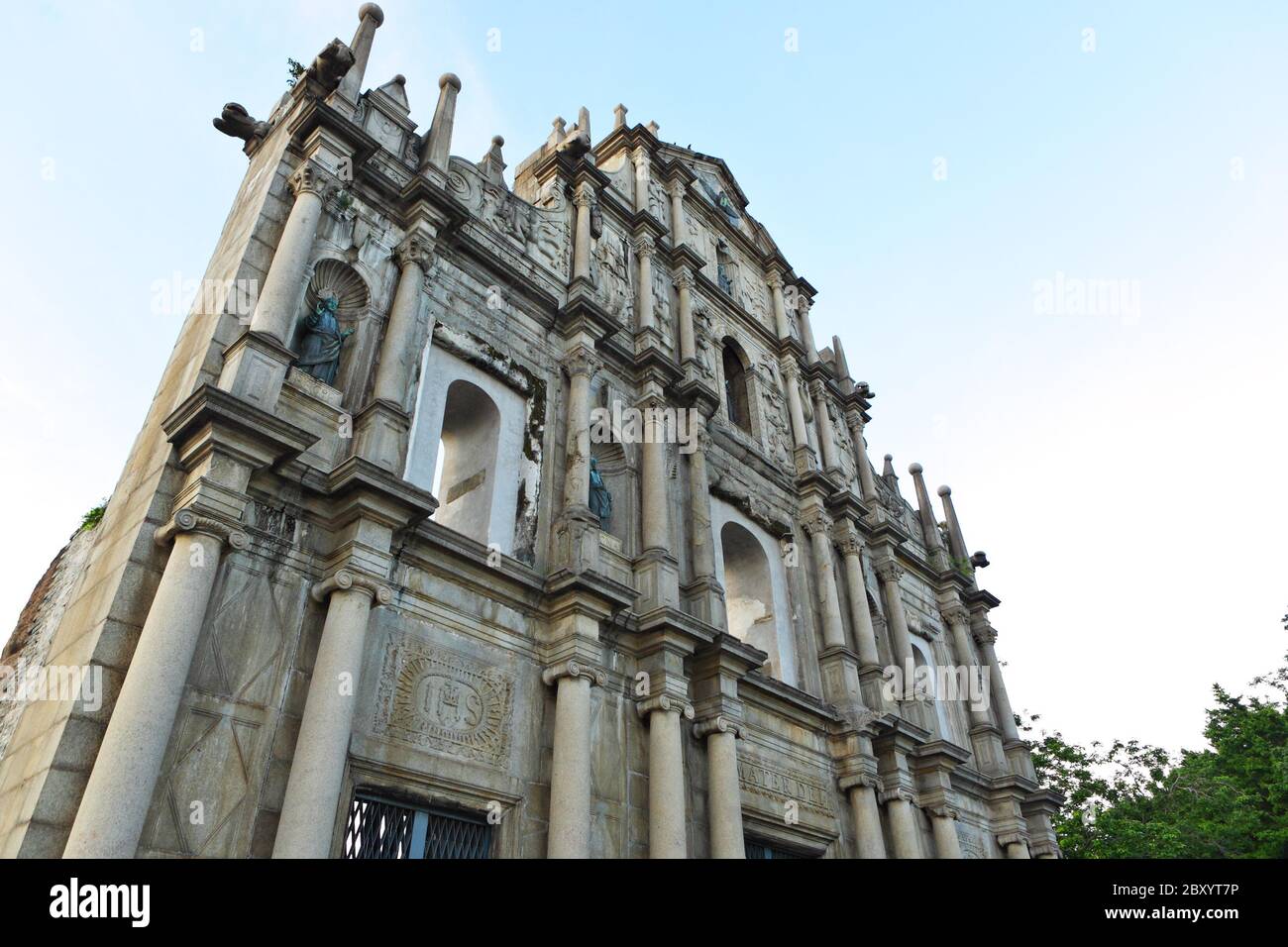 Saint Paul church in Macau Stock Photo - Alamy