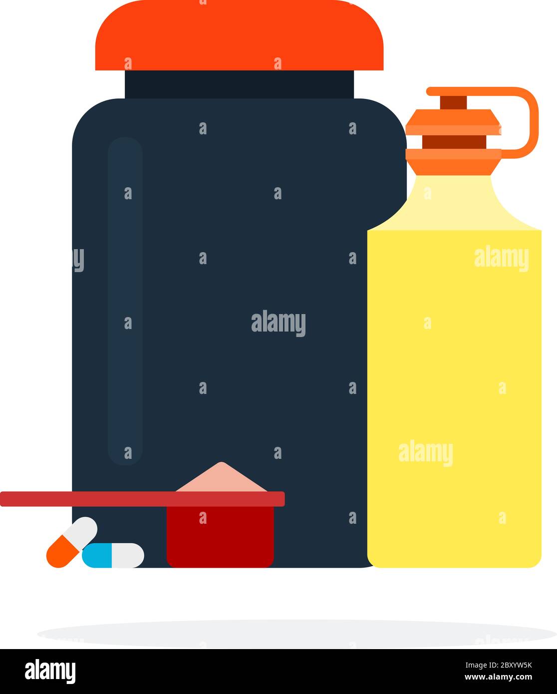 Protein bank measuring spoon hi-res stock photography and images - Alamy