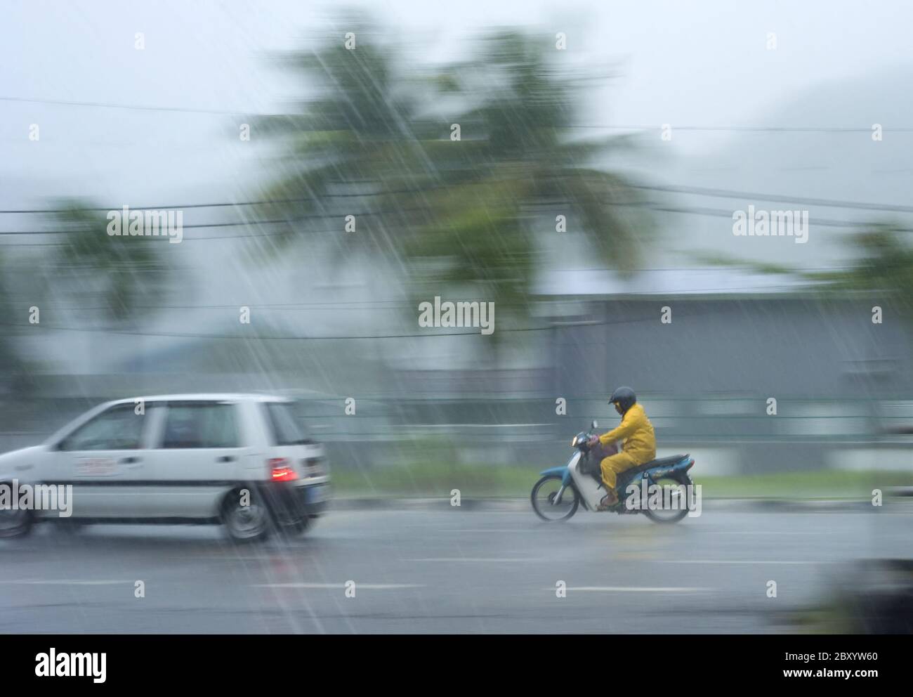 Rainfall storm asia hi-res stock photography and images - Alamy