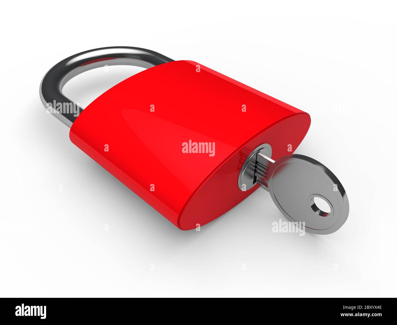 3d padlock red Stock Photo - Alamy