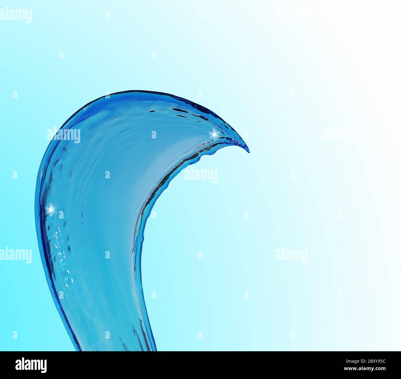 blue water splash Stock Photo - Alamy