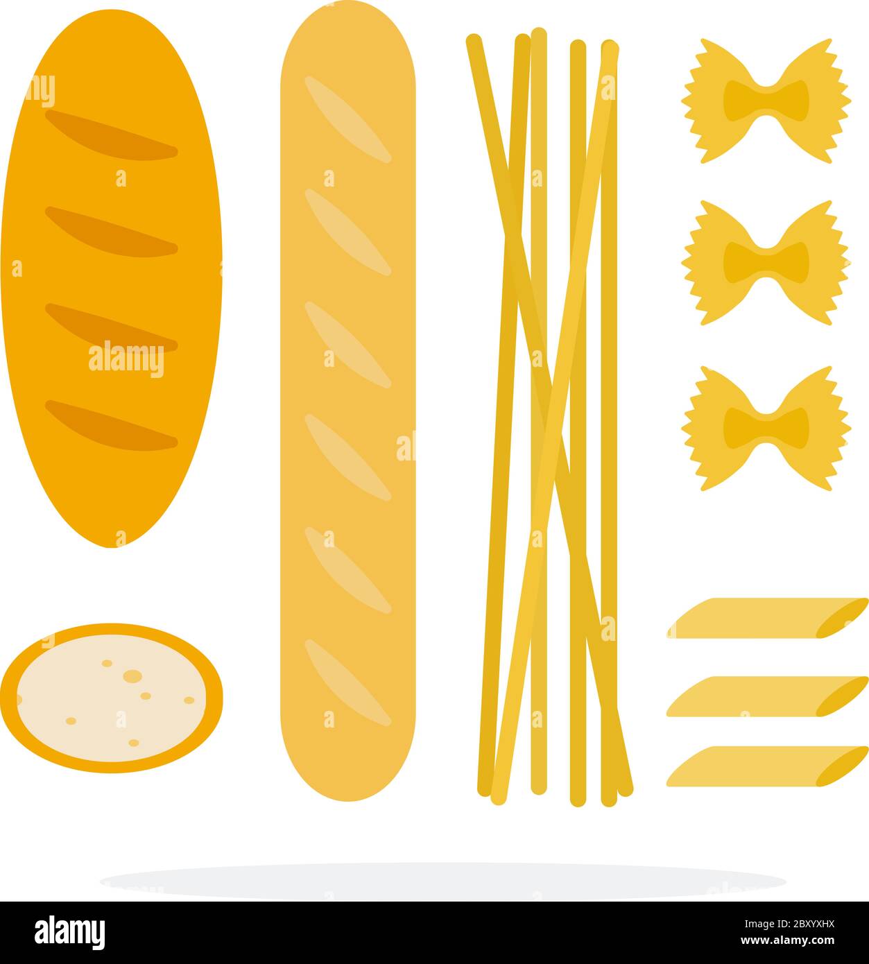 Italy bakery Stock Vector Images - Alamy