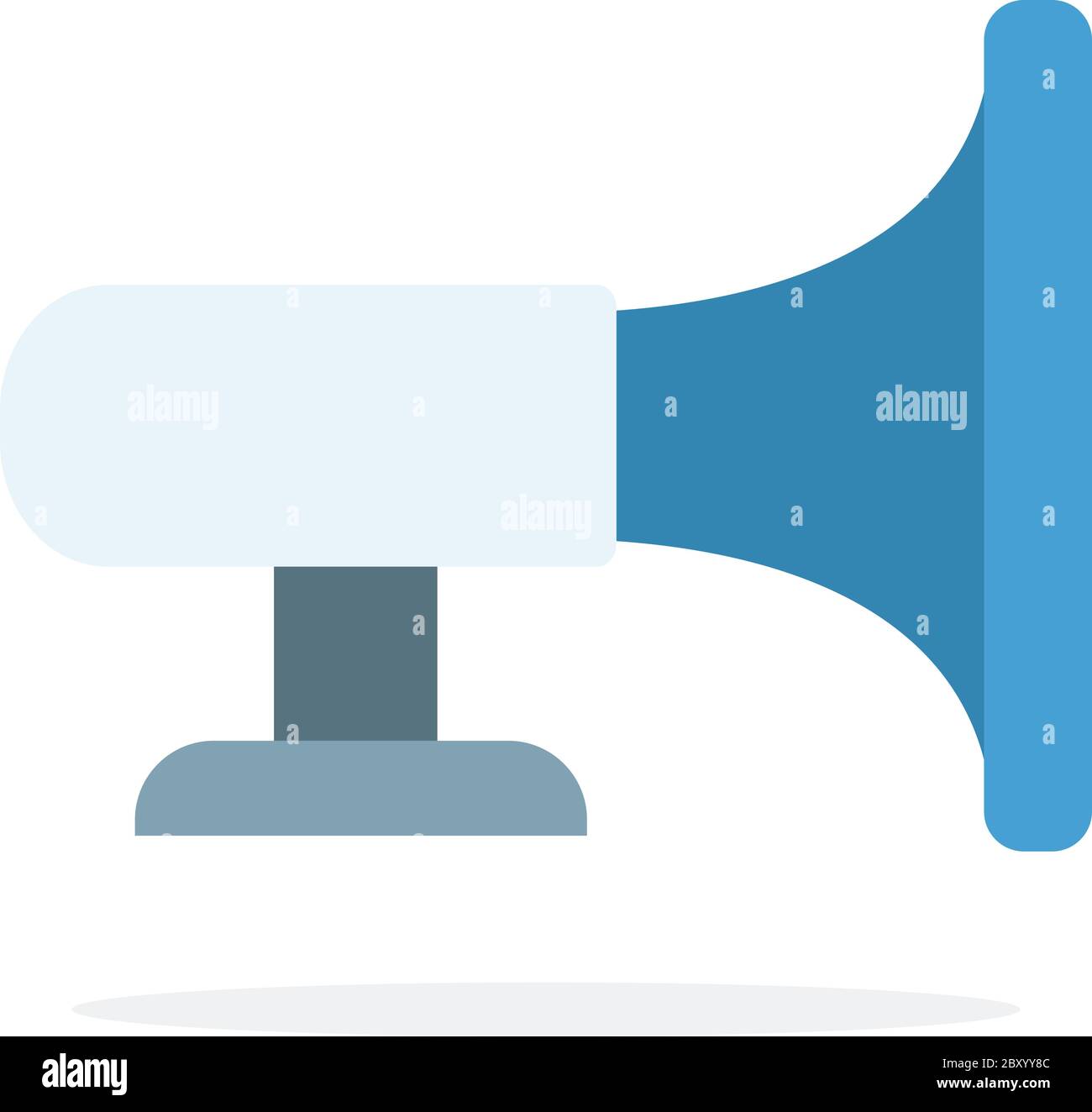 Voice horn vector flat isolated Stock Vector Image & Art - Alamy