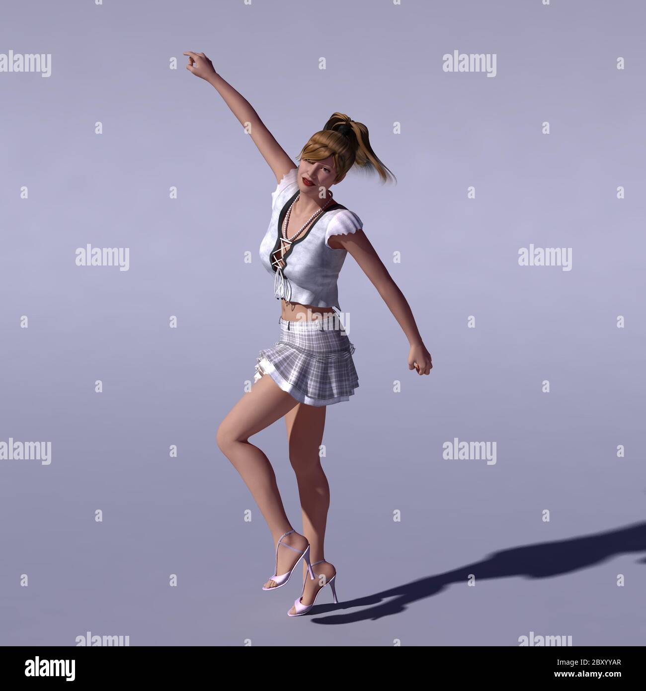 Wild woman dancing hi-res stock photography and images - Alamy