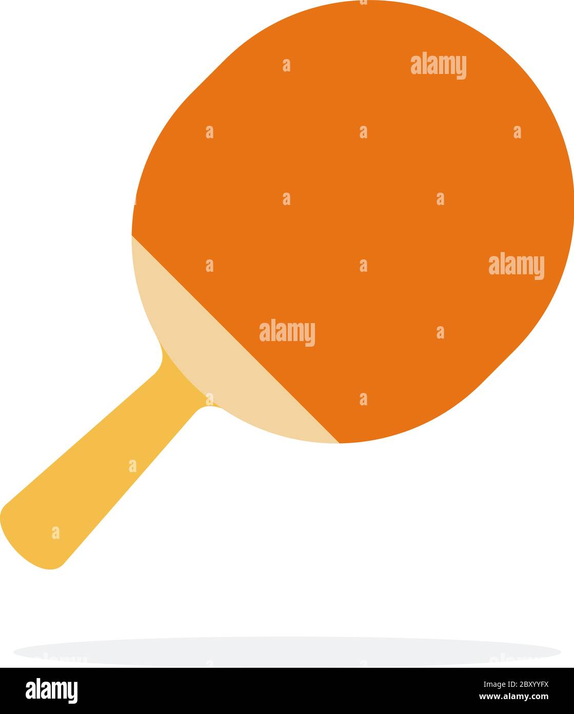 Ping pong racket vector flat isolated Stock Vector Image & Art - Alamy