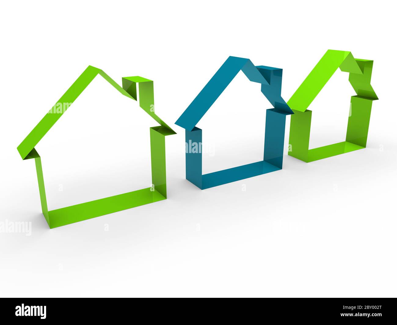 Home 3d hi-res stock photography and images - Alamy