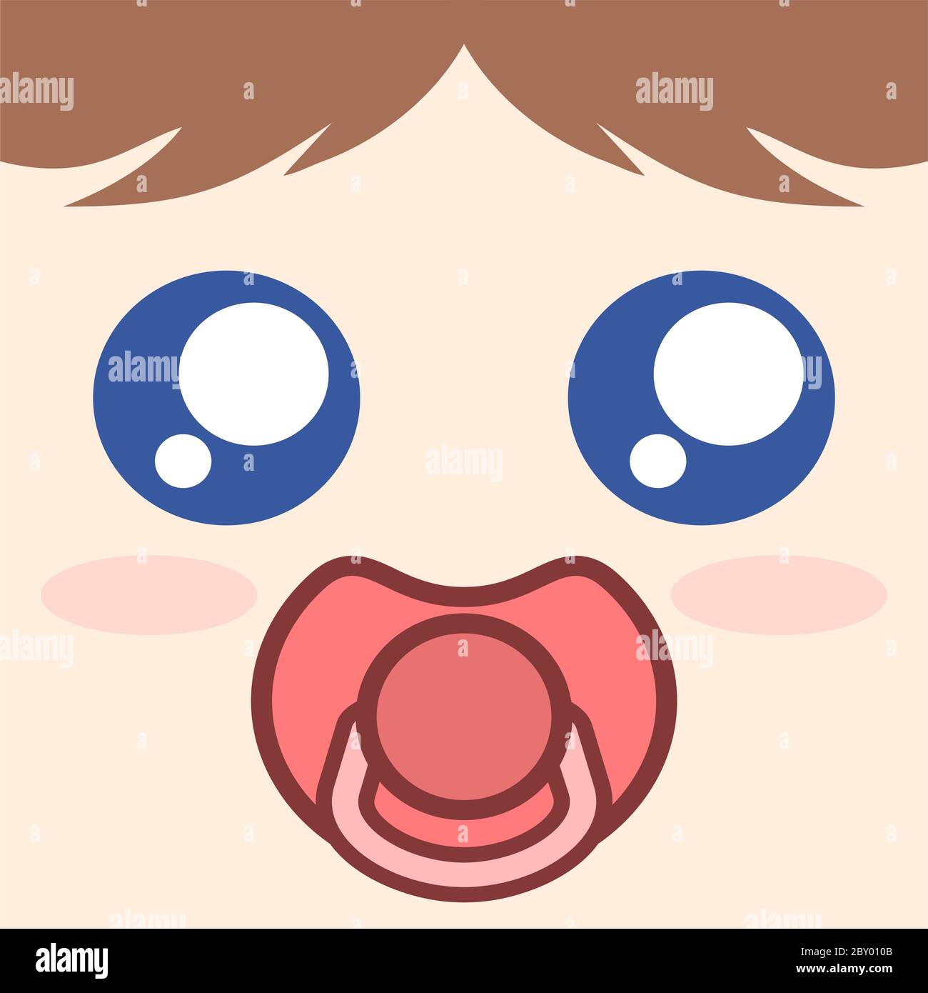 nice baby face Stock Vector Image & Art - Alamy