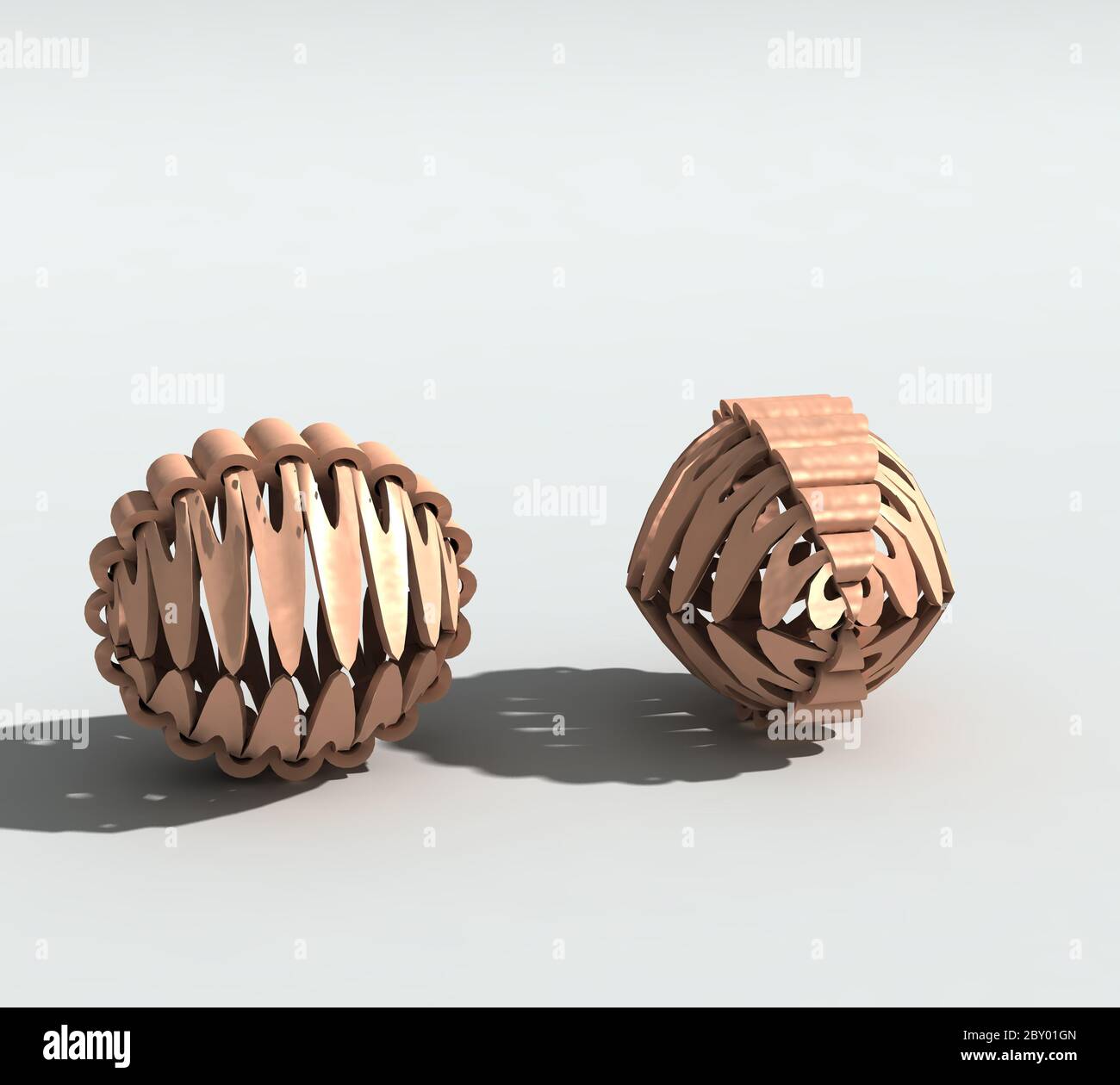 Two abstract objects Stock Photo - Alamy